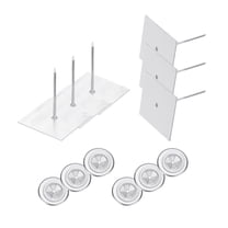 National Artcraft 14-Gauge 1/2" Heat-Tolerant Stilt Pins for Ceramic ...