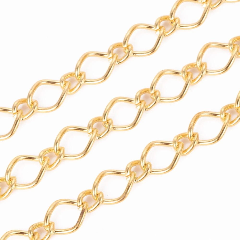 50ms Iron Handmade Chains Figaro Chains Mother-Son Chains Unwelded ...
