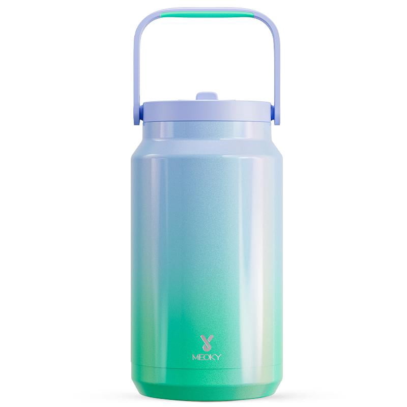 50oz Large Capacity Stainless Steel Handle Water Bottle, Replaceable ...