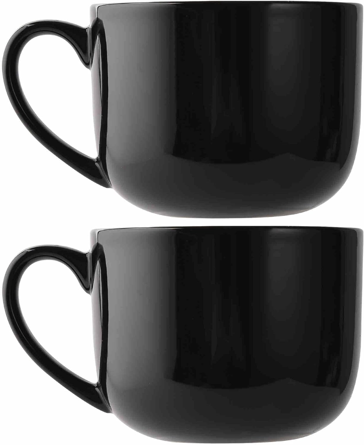 50oz large Ceramic Soup Mug with Handles for Coffee, Tea, Ice Cream ...