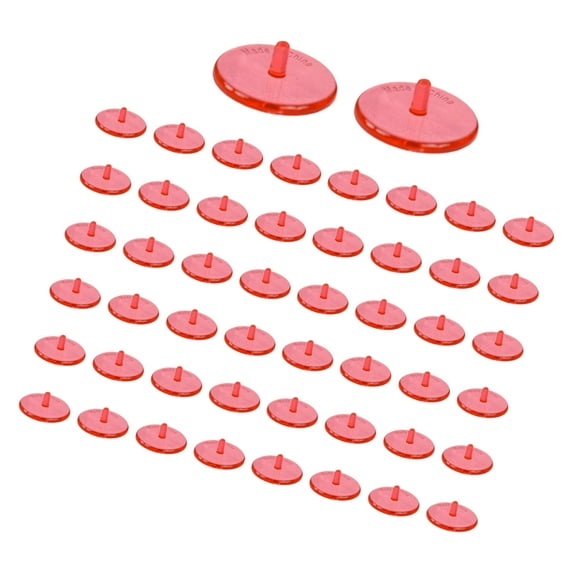 50pack Plastic Golf Markers Visible On Turfs With Multiple Color ...