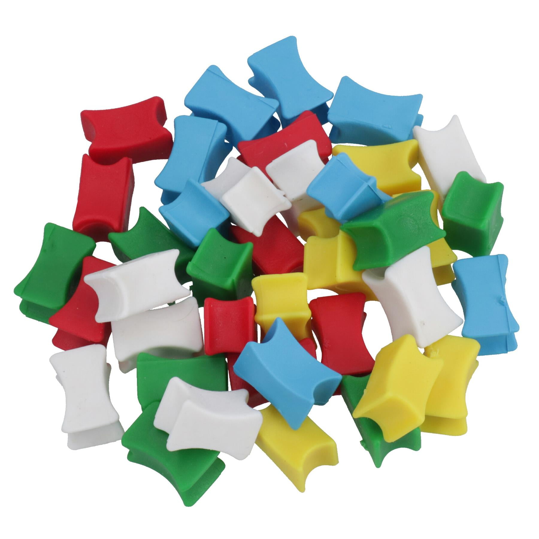 50pc Full Set 8mm Anchor Chain Rainbow Markers Red Yellow White Blue ...