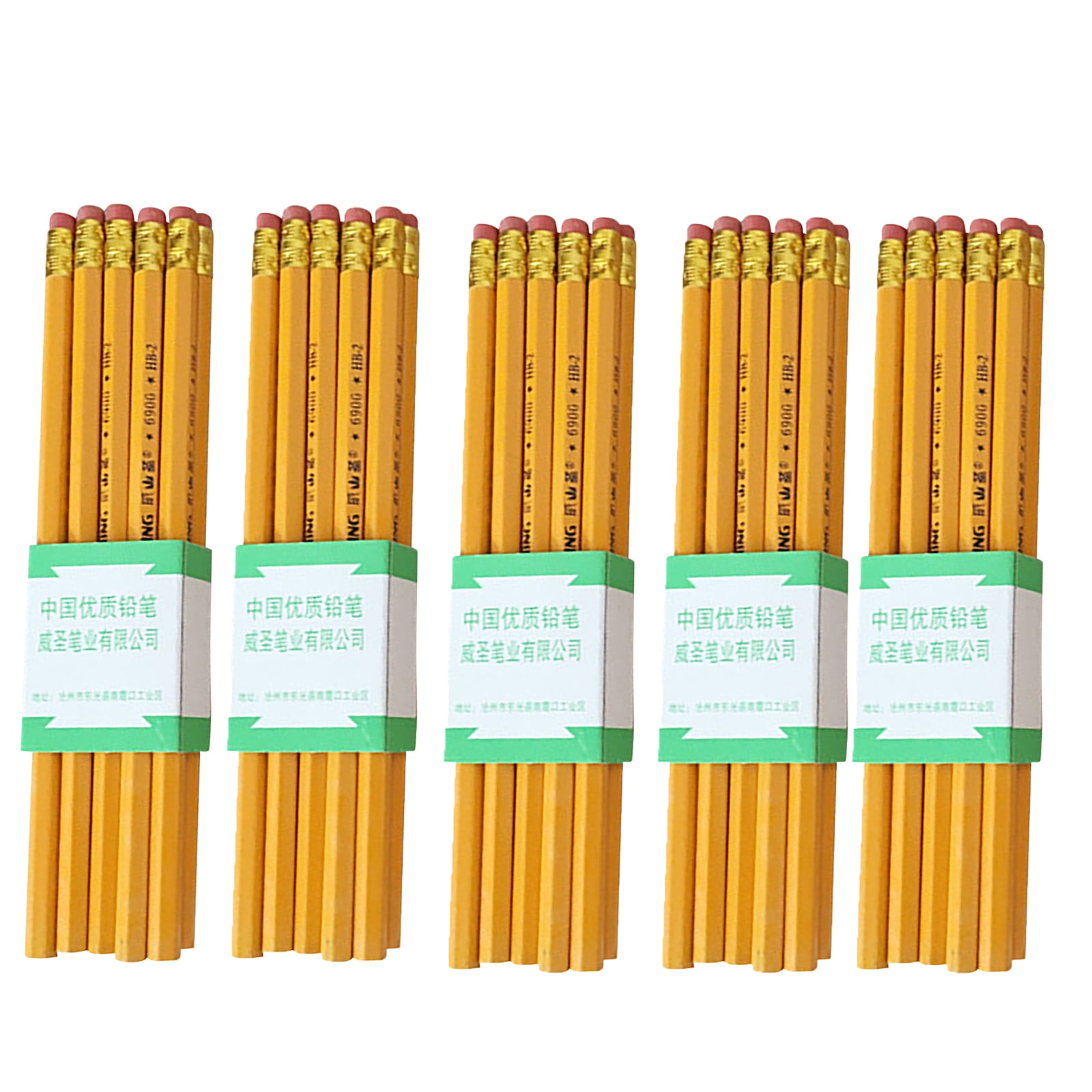 50pc Number 2 Pencils,Drawing Pencils,Pencils #2,Premium Yellow Bulk ...