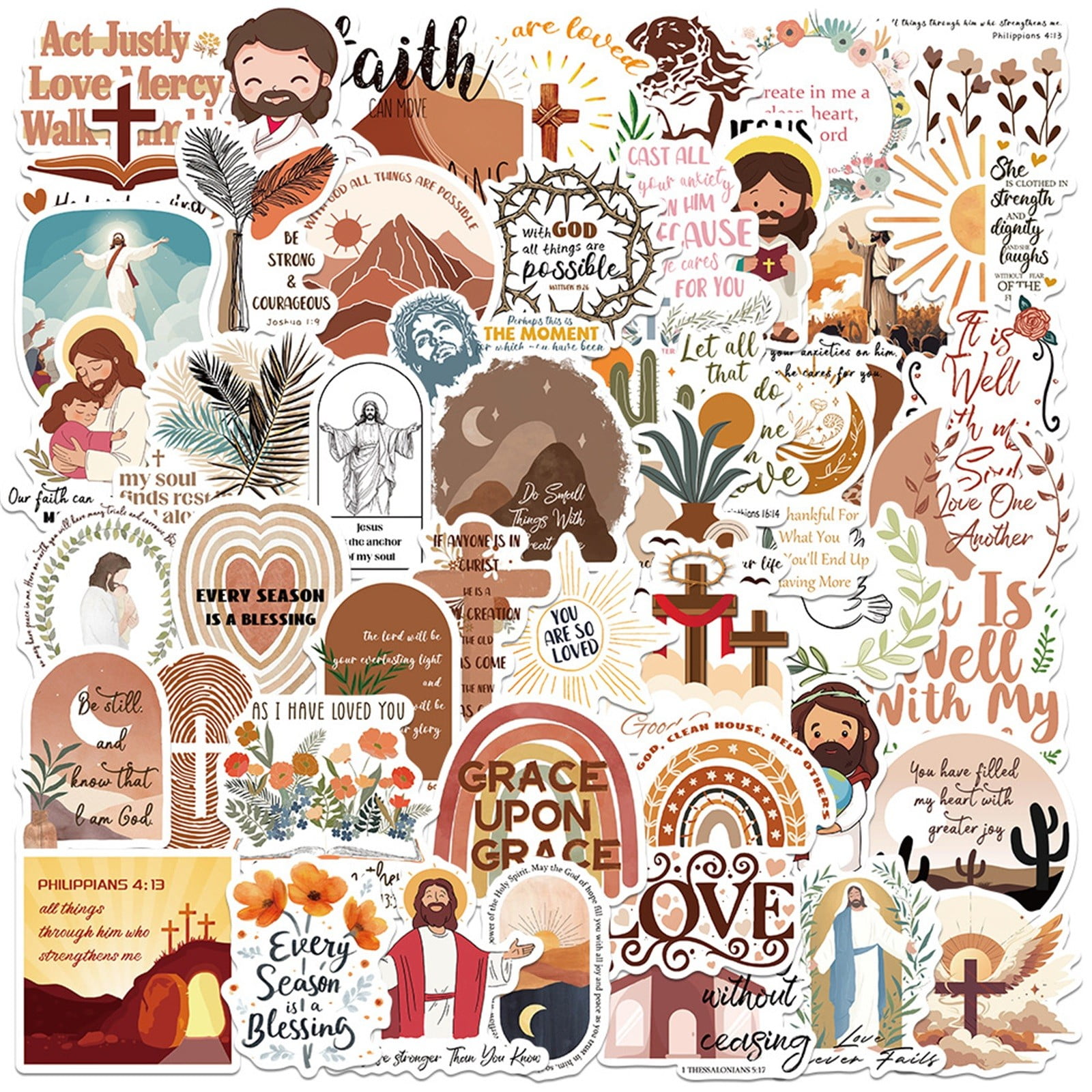 50pc Stickers Personalized Decorative Mobile Phone Case Tablet Guitar ...