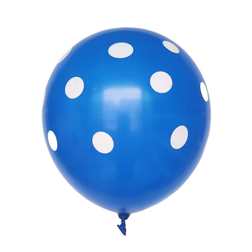 50pcs 12 Inch Polka Dot Latex Balloons Kids birthday Wedding Party ...