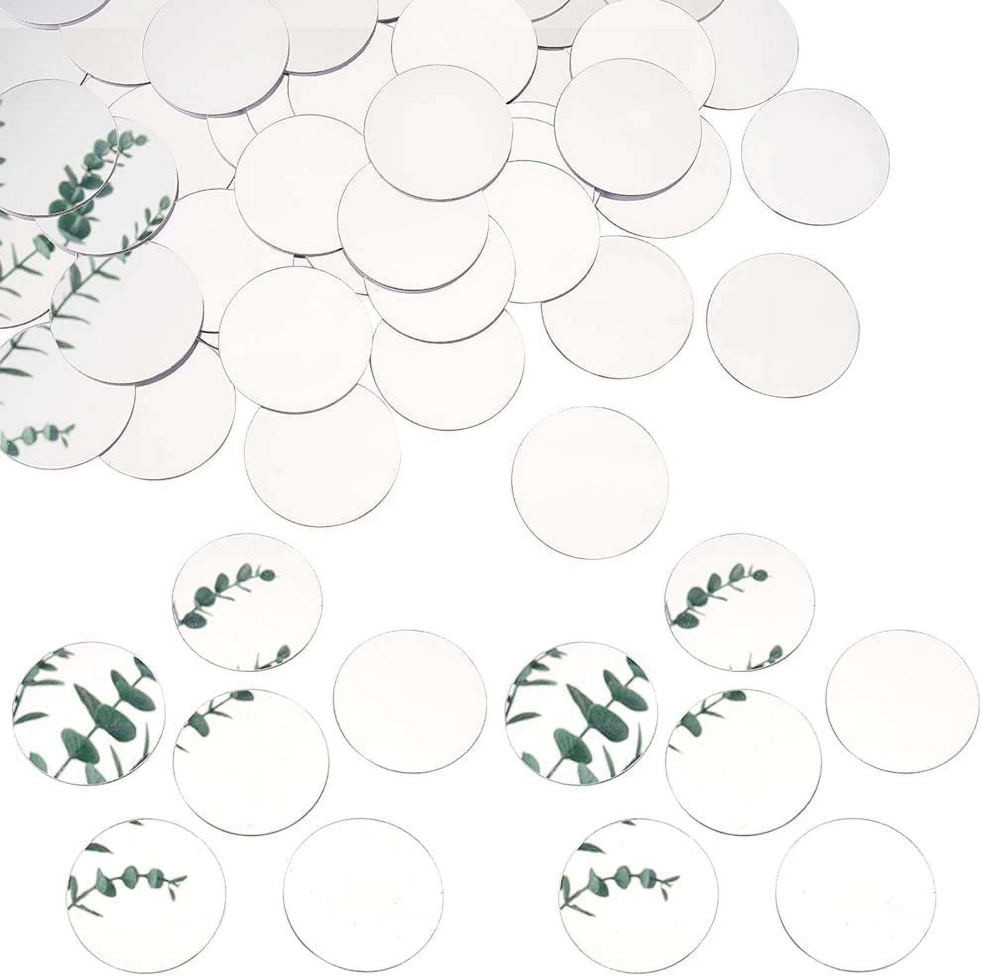 50pcs 2.3 Inch Acrylic Mosaic Tiles Mirror Mosaic Tile Mirror Tiles ...