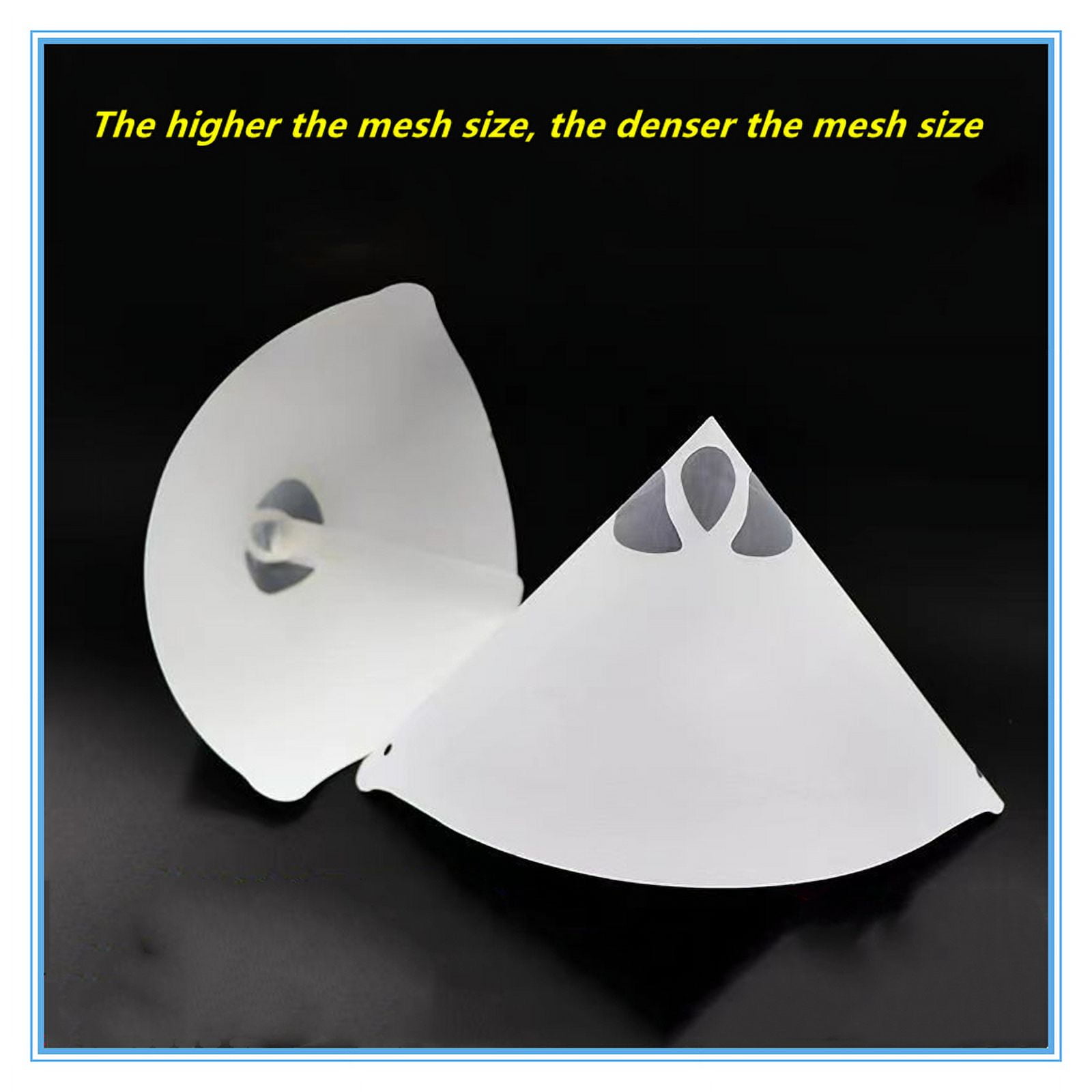 50pcs - 200 mesh - Car Paint Filter Paper, 12x15cm, Spray, Mesh, Filter ...