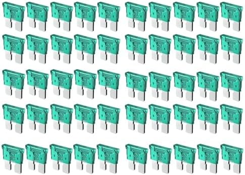 50pcs 30A Standard Car Fuses - 30 AMP Automotive Fuses(ATO/APR/ATS ...