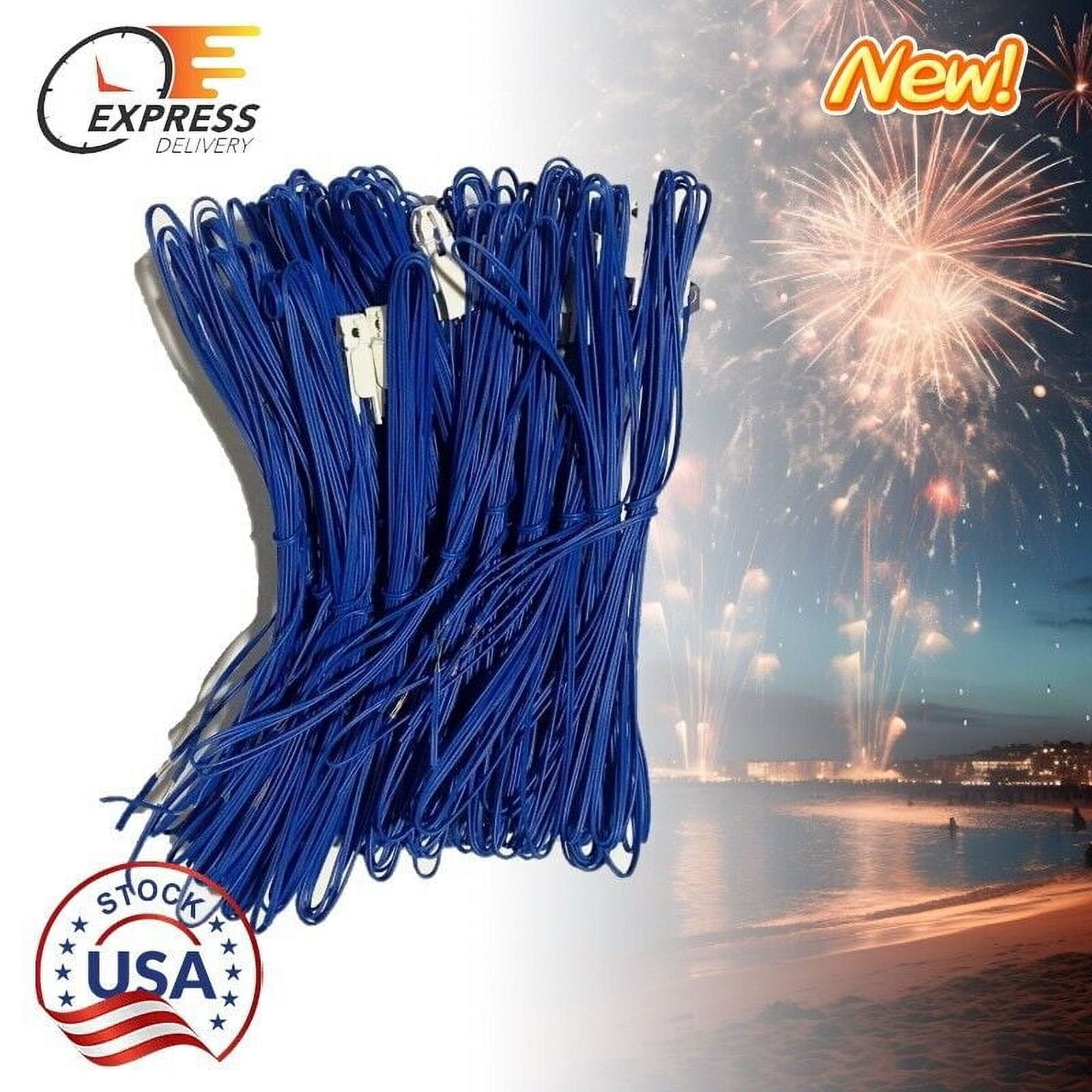 50pcs 39.37“/1M Electric Connecting Wire for Fireworks Firing System ...