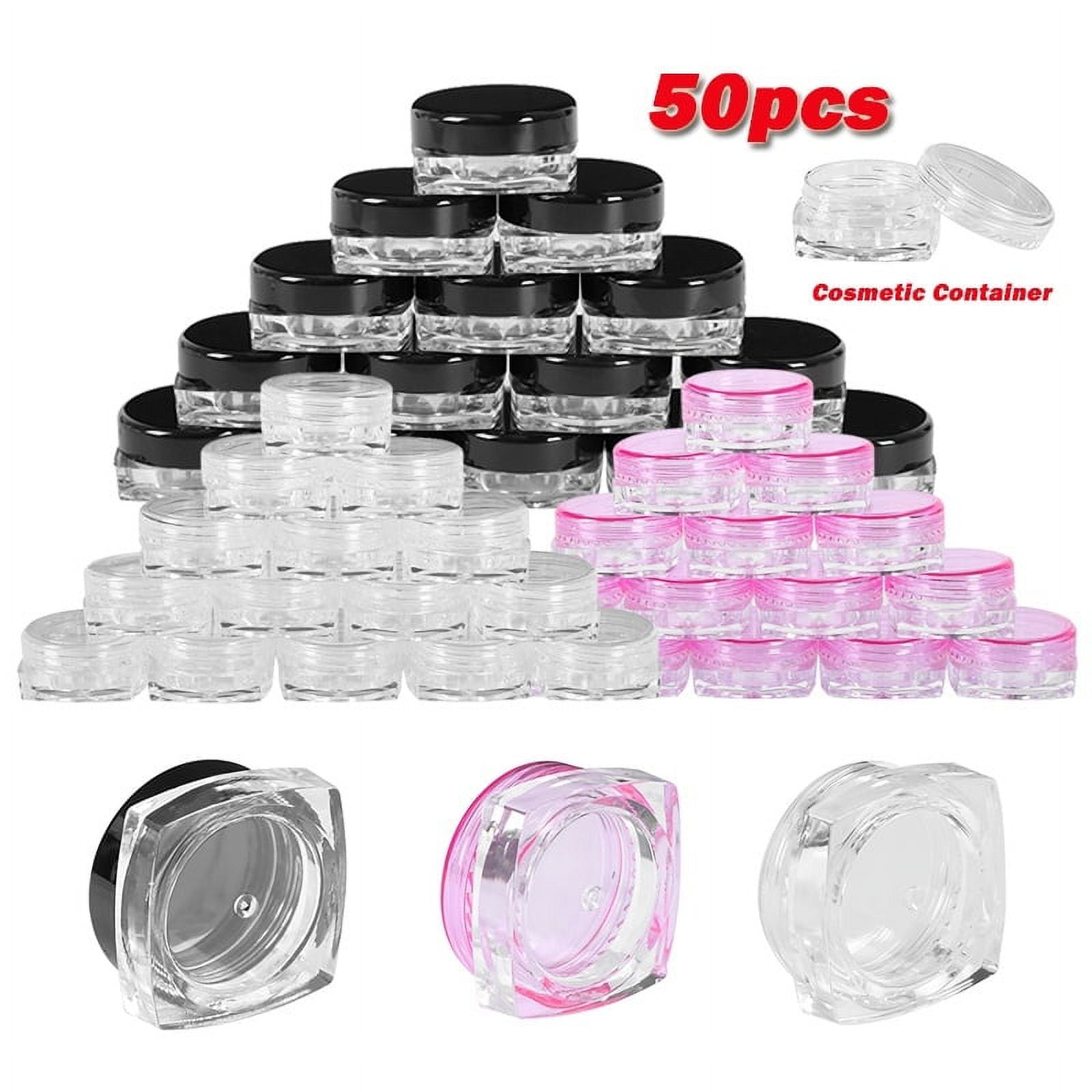 50pcs Small Beauty Sample Box with Lids: 3g Professional Cosmetic ...