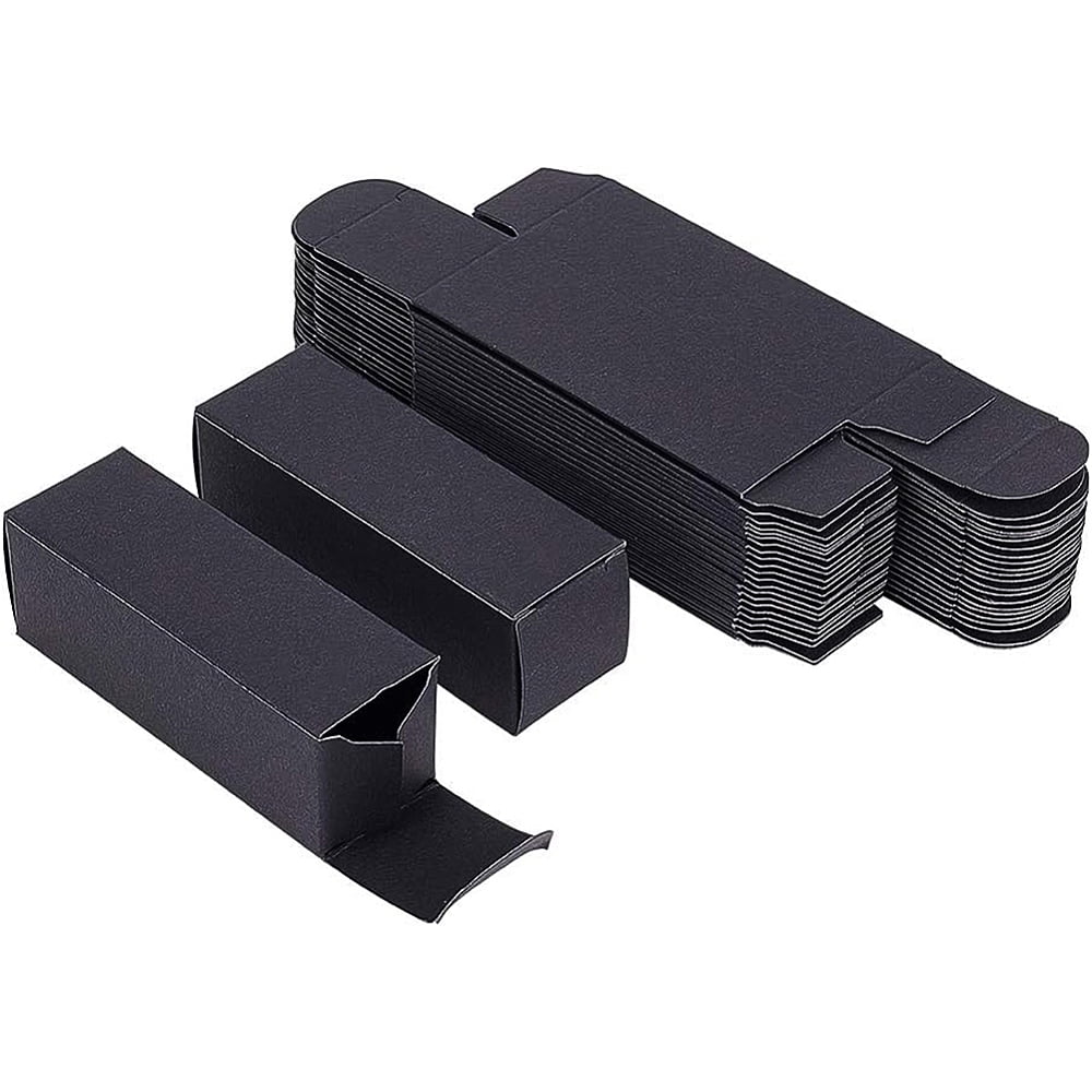 50pcs 50 pack Kraft Paper Lipstick box 8.6x2.8x2.8cm Rectangle Festival ...
