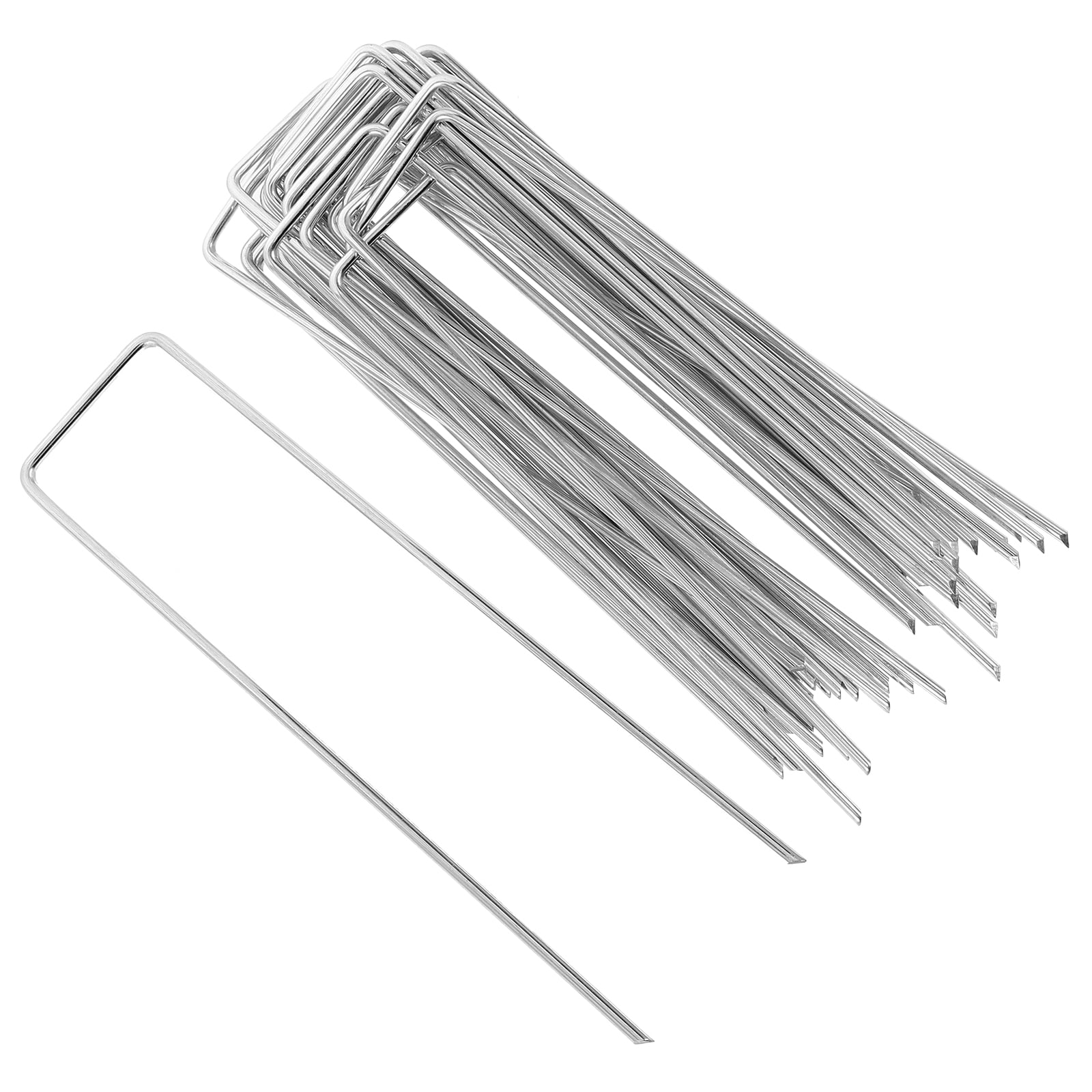 50pcs 6 inch 11 Gauge Anti-Rust Heavy Duty Galvanized Professional ...