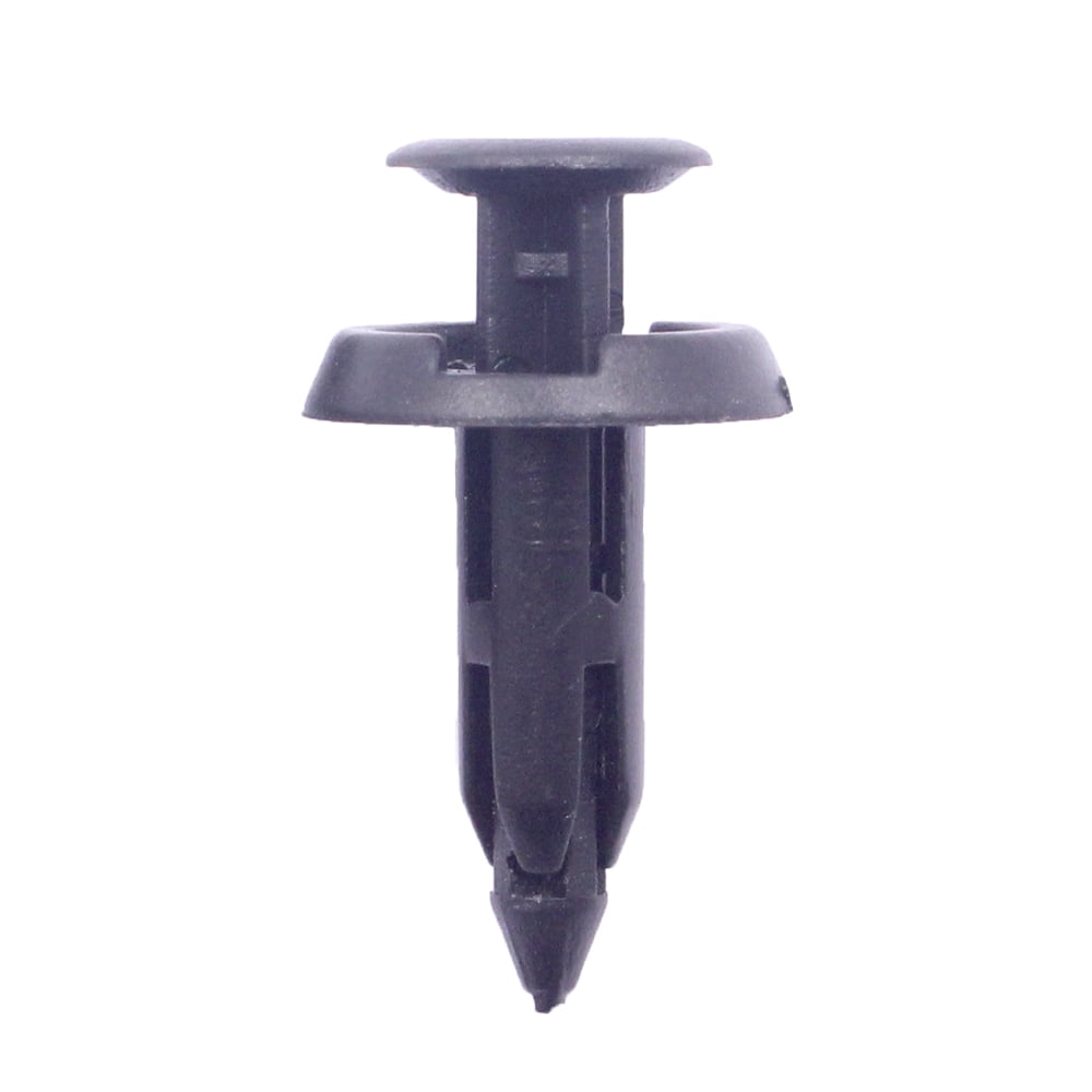 50pcs 6mm Plastic Bumper Fastener Rivet Push Expansion Retainer Car ...