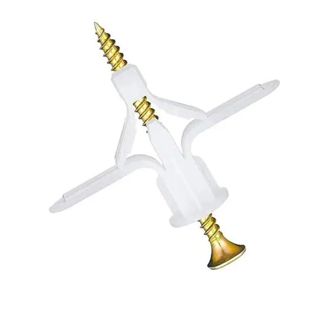 50pcs Aircraft Type Expansion Pipe Gypsum Board Expansion Plug Shaped ...