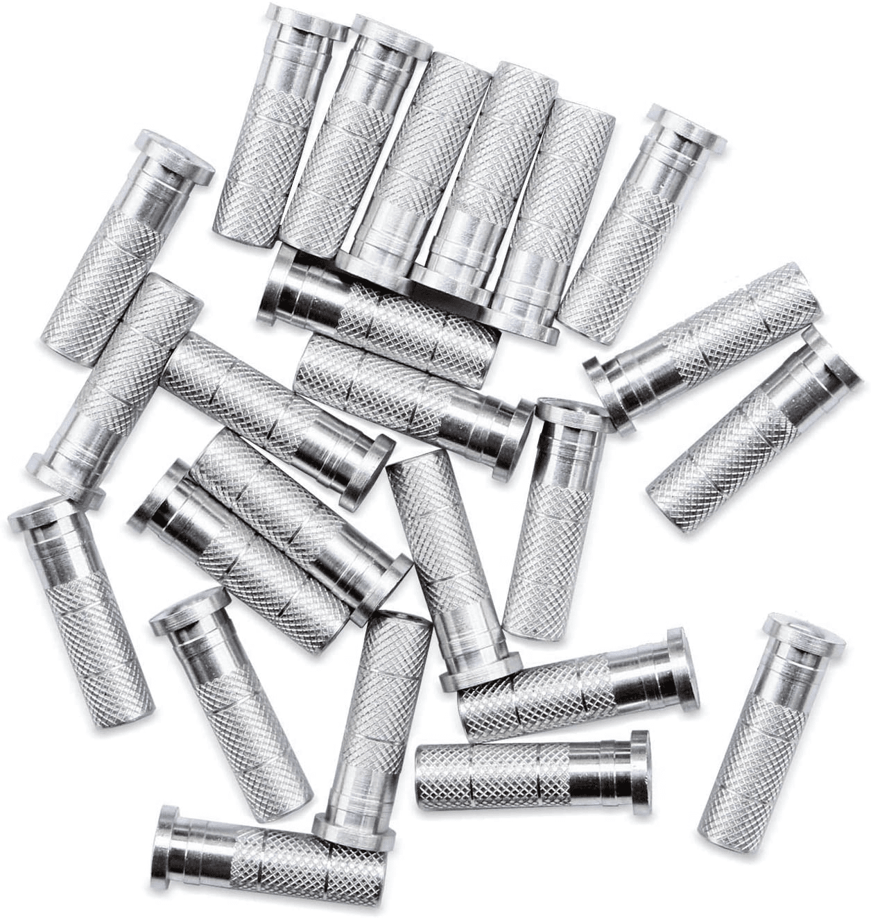 50pcs Aluminum Arrow Inserts ID 6.2 mm DIY Shaft Archery Bow Shooting ...