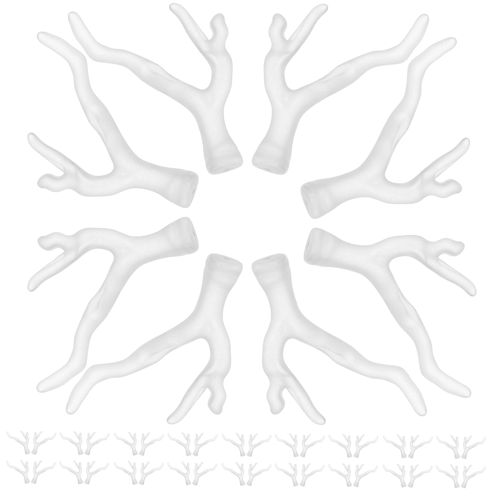 50 Pcs Antique Hair Accessories Christmas Decorations Antlers ...