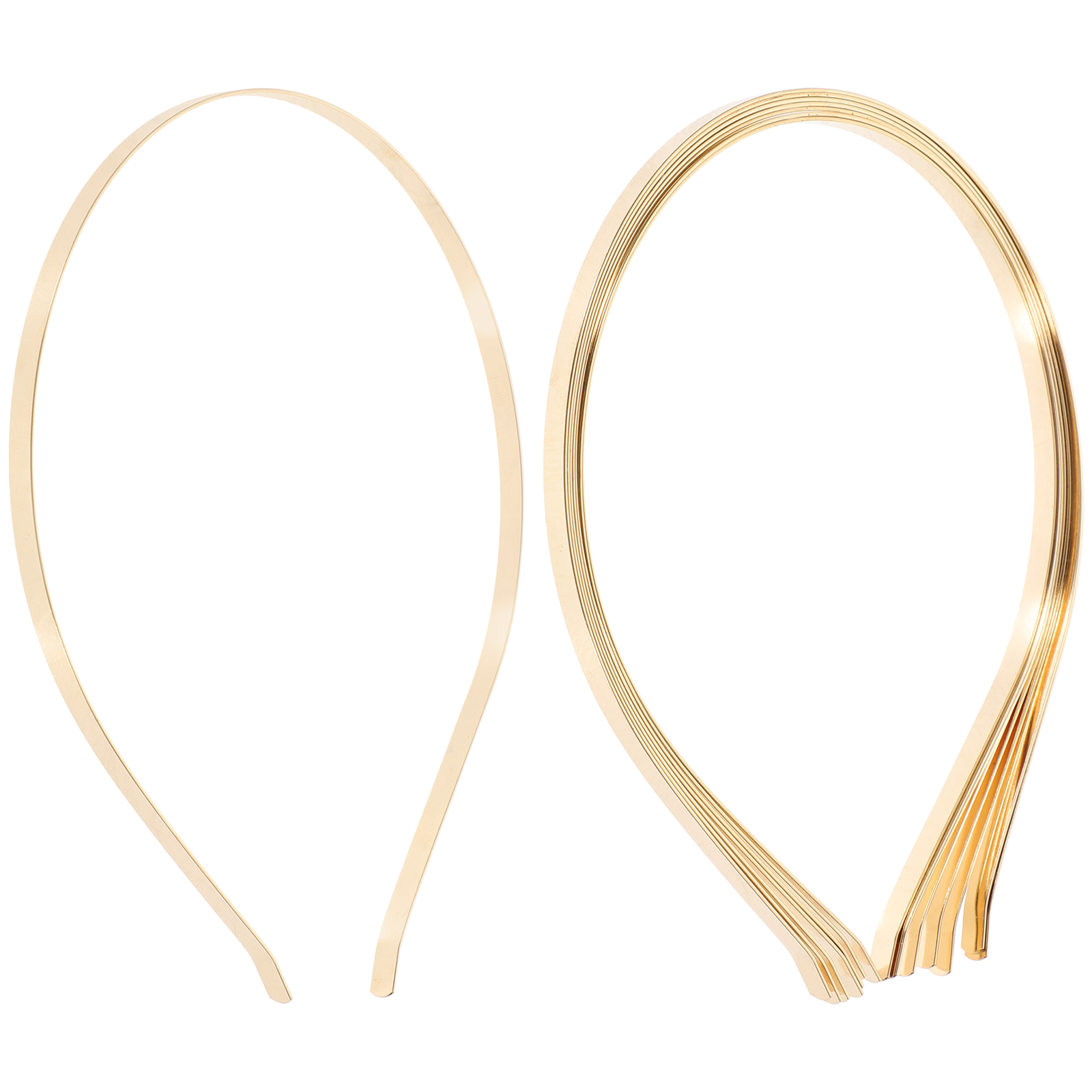 Raindrops 50pcs Blank Hair Hoop Stainless Steel Hair Hoops Embryo ...