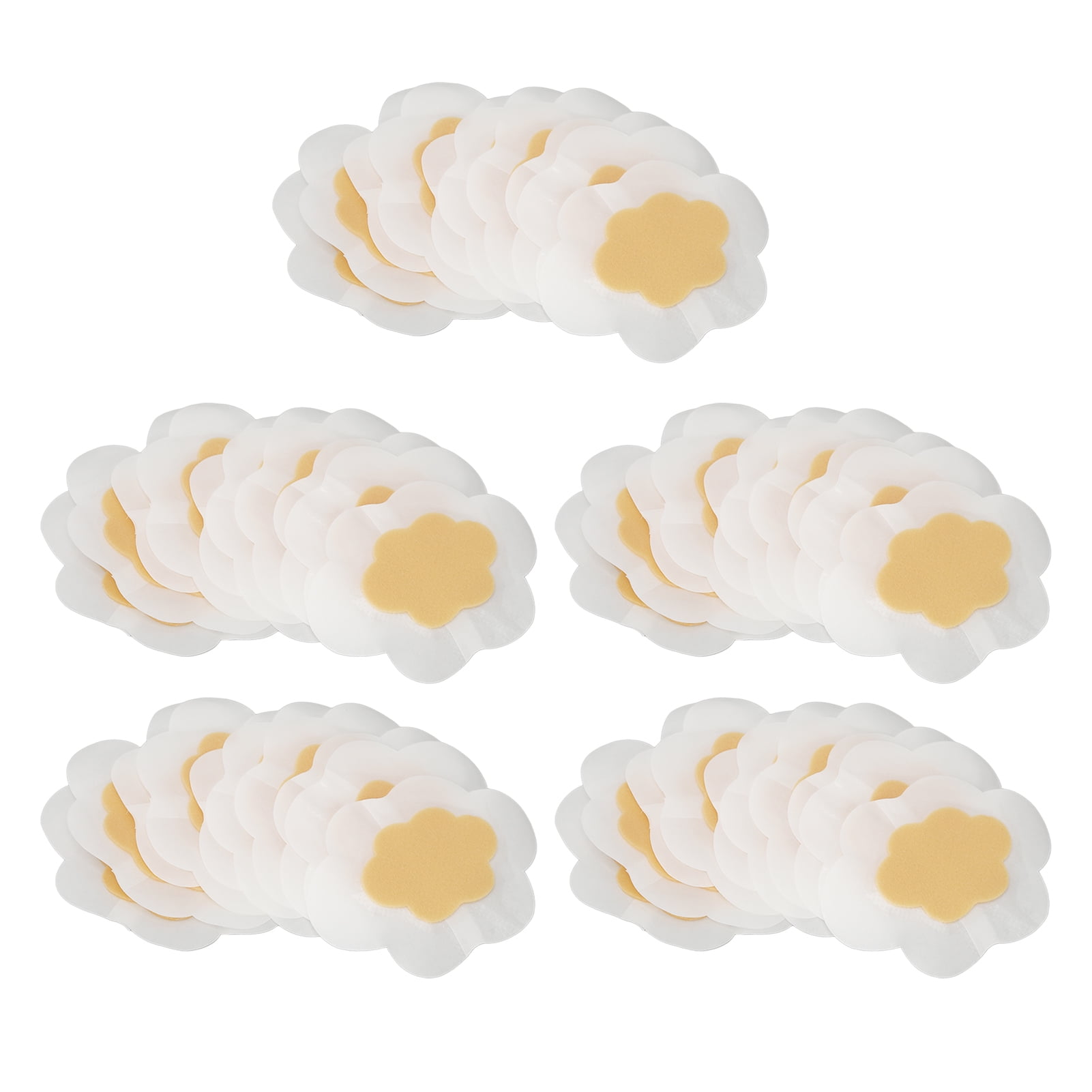 50pcs Blister Prevention Pad Flower Shape PE Foam Feet Blisters Tape ...