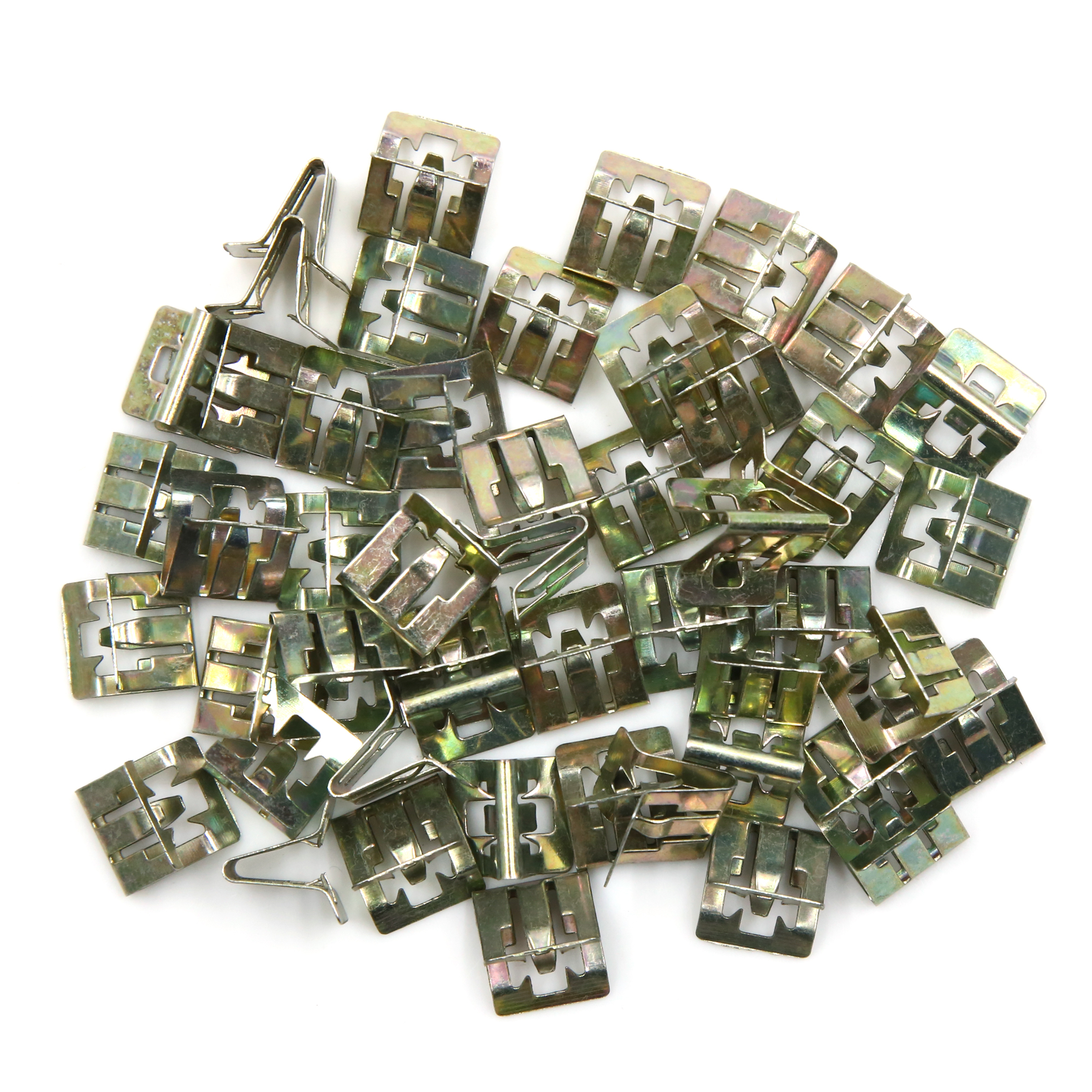 50pcs Bronze Tone Car Truck Console Dash Dashboard Trim Metal Retainer ...