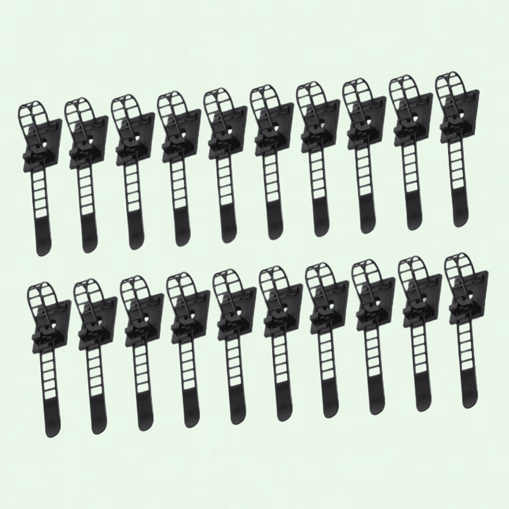 50pcs Cable Manager Nylon Electric Cable Ties, Adjustable Cable Clamp ...