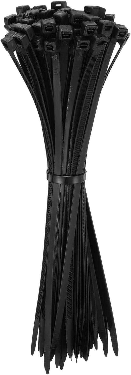 50pcs Cable Zip Ties, Plastic Nylon Ties Wraps, 12-Inch / 300mm Self ...