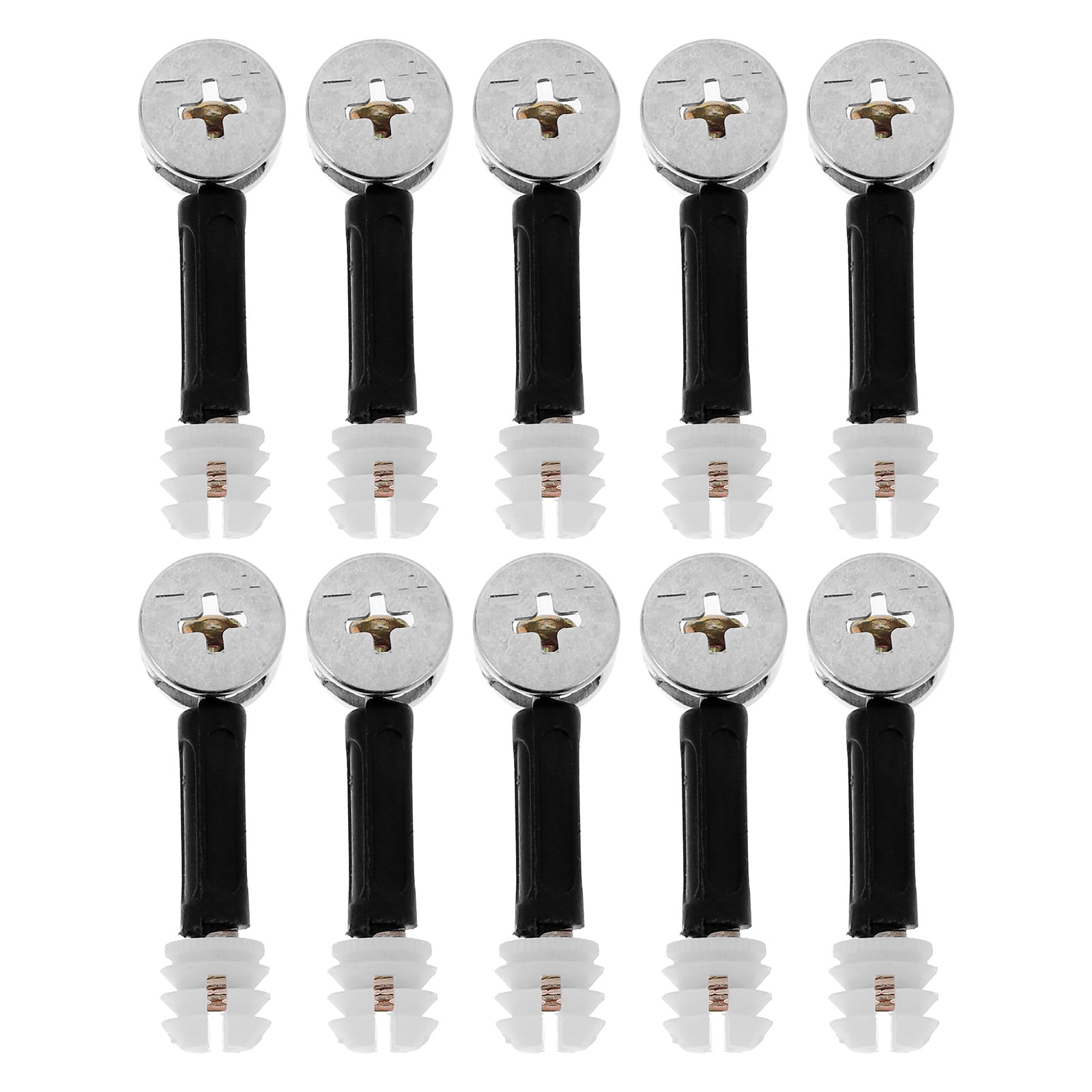 50pcs Cabinet Connectors Cam Lock Metal Furniture Fittings Parts Screw ...
