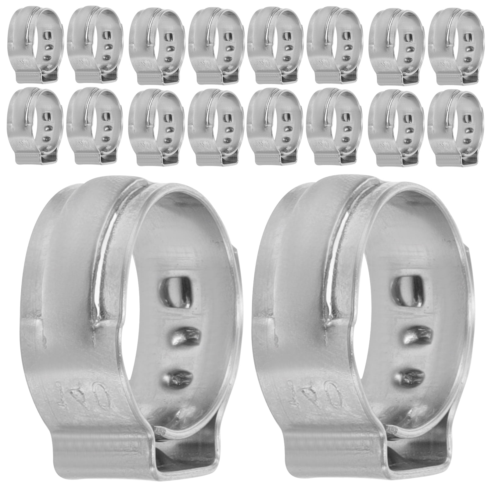 50pcs Cinch Clamps Rings Assortment Size Pipe Clamps Cinch Clamps ...