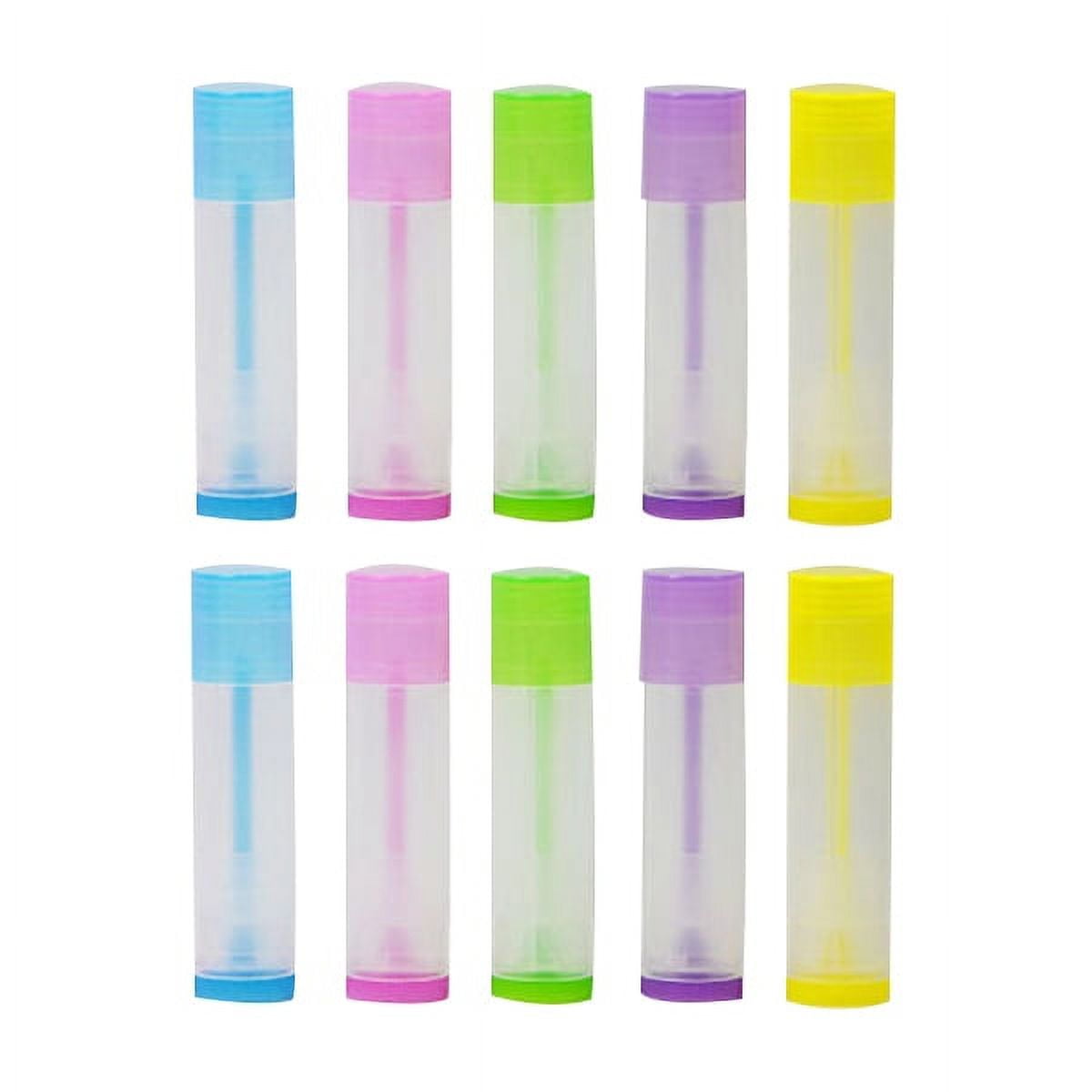 50pcs Clear Lip Balm Tubes for DIY Homemade Lip Balm - Walmart.com