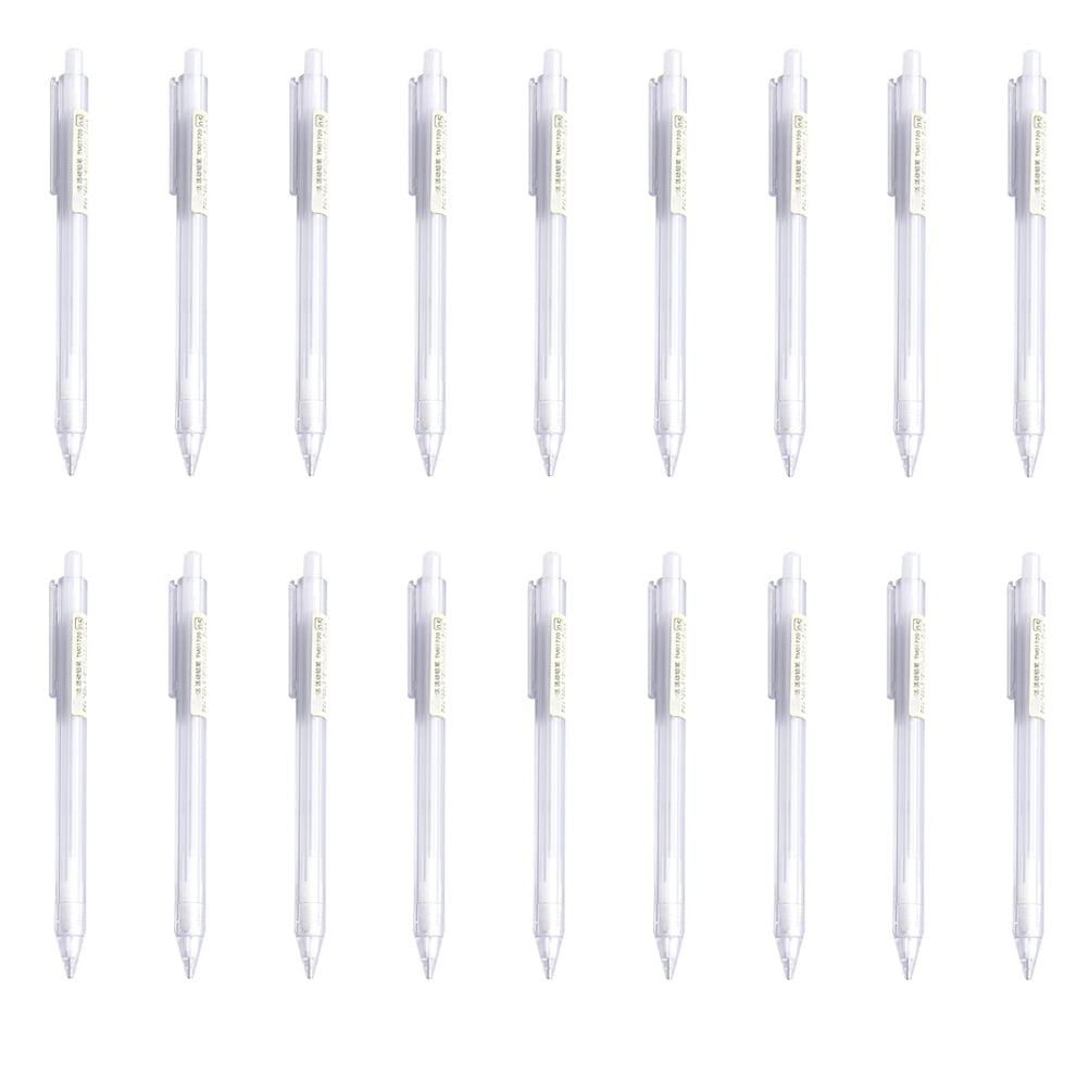 50pcs Clear Mechanical Pencils Student Drawing Mechanical Pencils ...