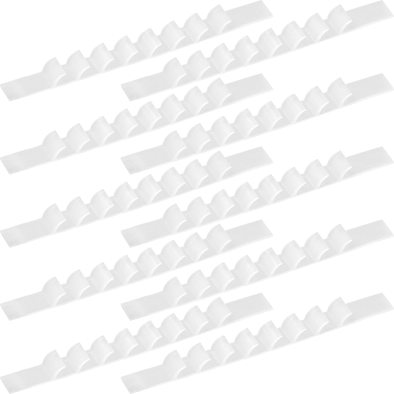 50pcs Clothes Hanger Strips Silicone Grippers Anti Slip Coat Hanger ...