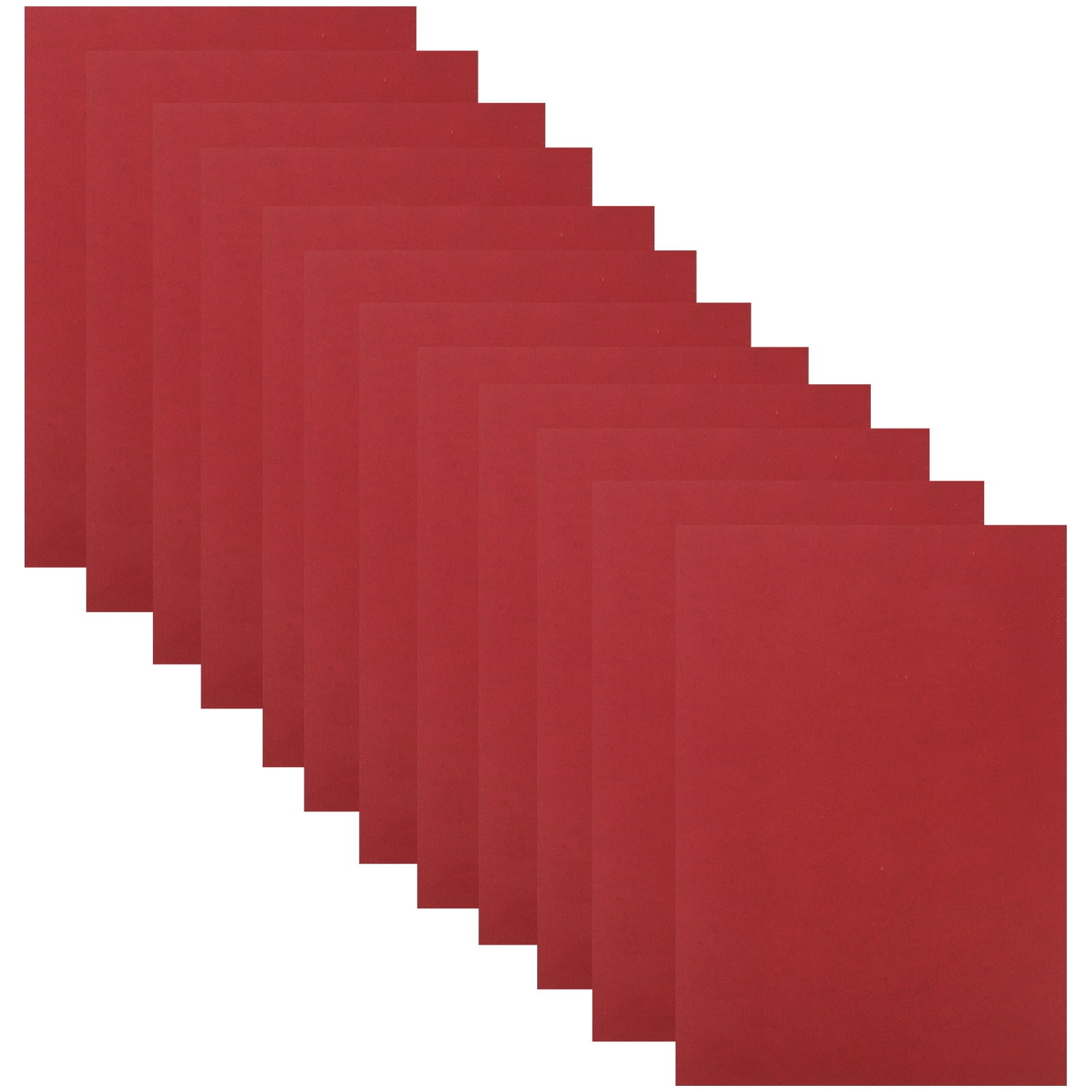 50pcs Colored Paperboard Material Smooth Craft Paper Sheets Origami ...