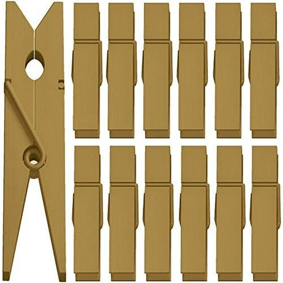 50pcs Colorful Clothespins Natural Wooden Colored Clothespins, Photo ...