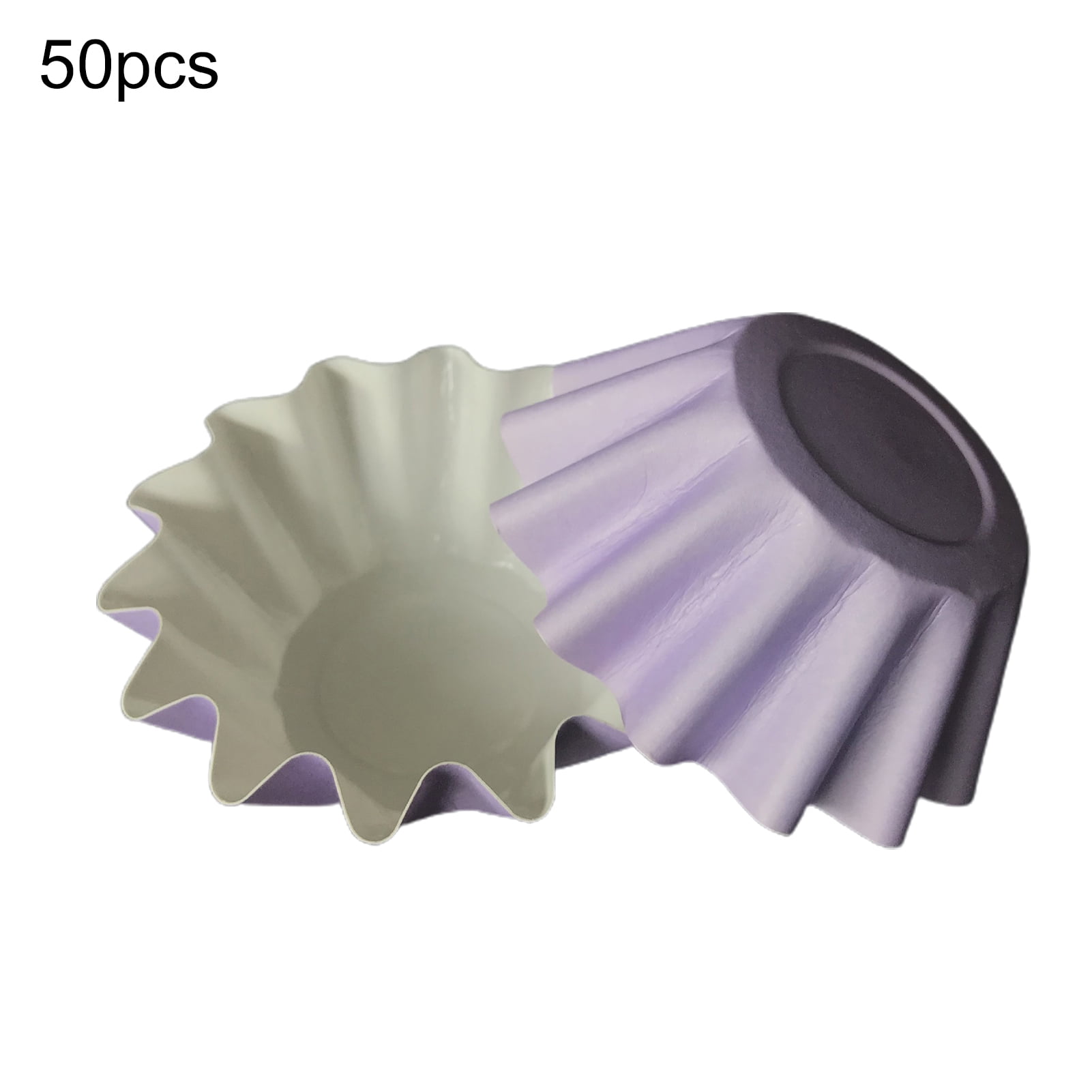 50pcs Cupcake Liners Paper Cupcake Wrappers Bulk Mini Baking Cup Cake ...