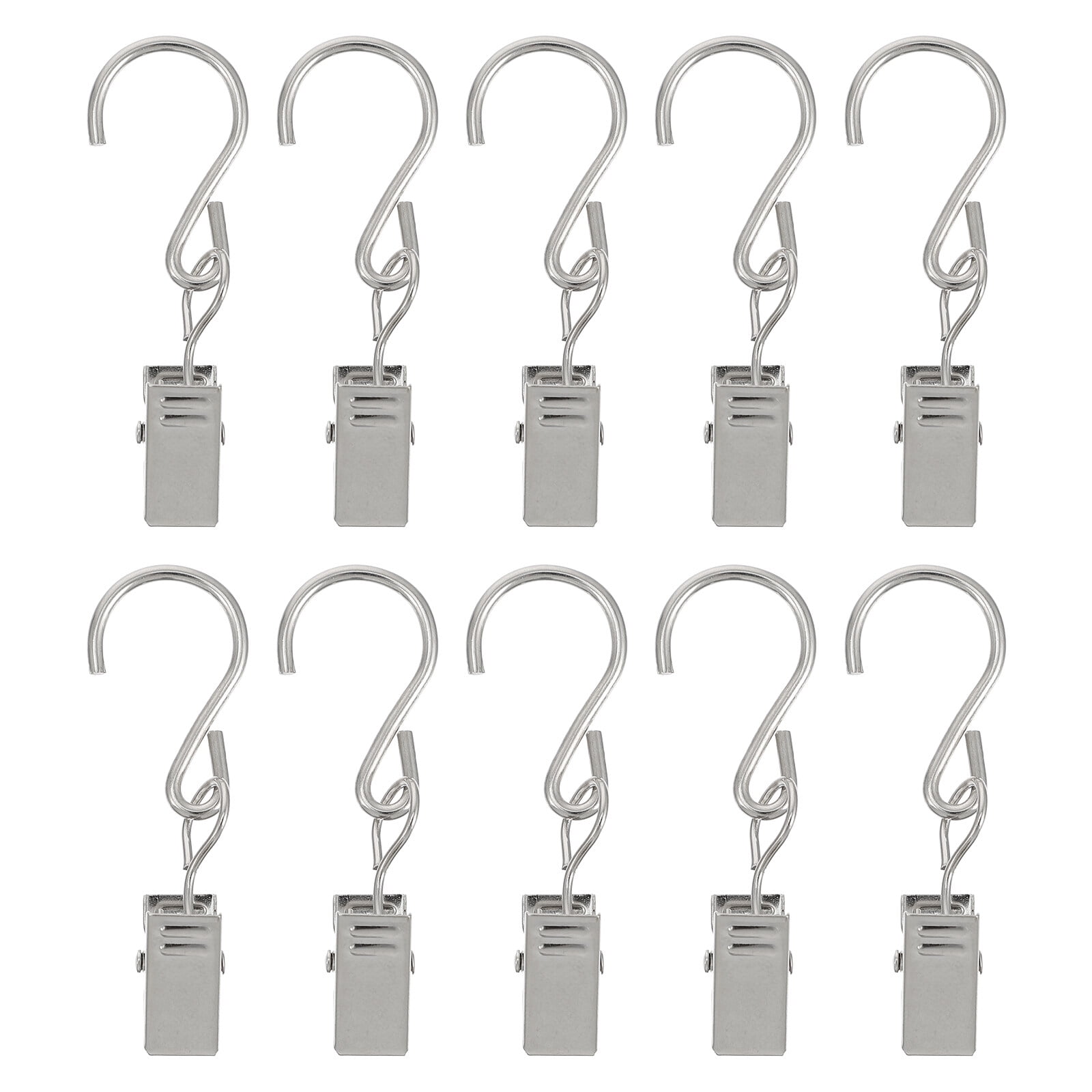 50pcs Curtain Fixing Clamps Curtain Fixator Hook Clamps Curtain Clip ...