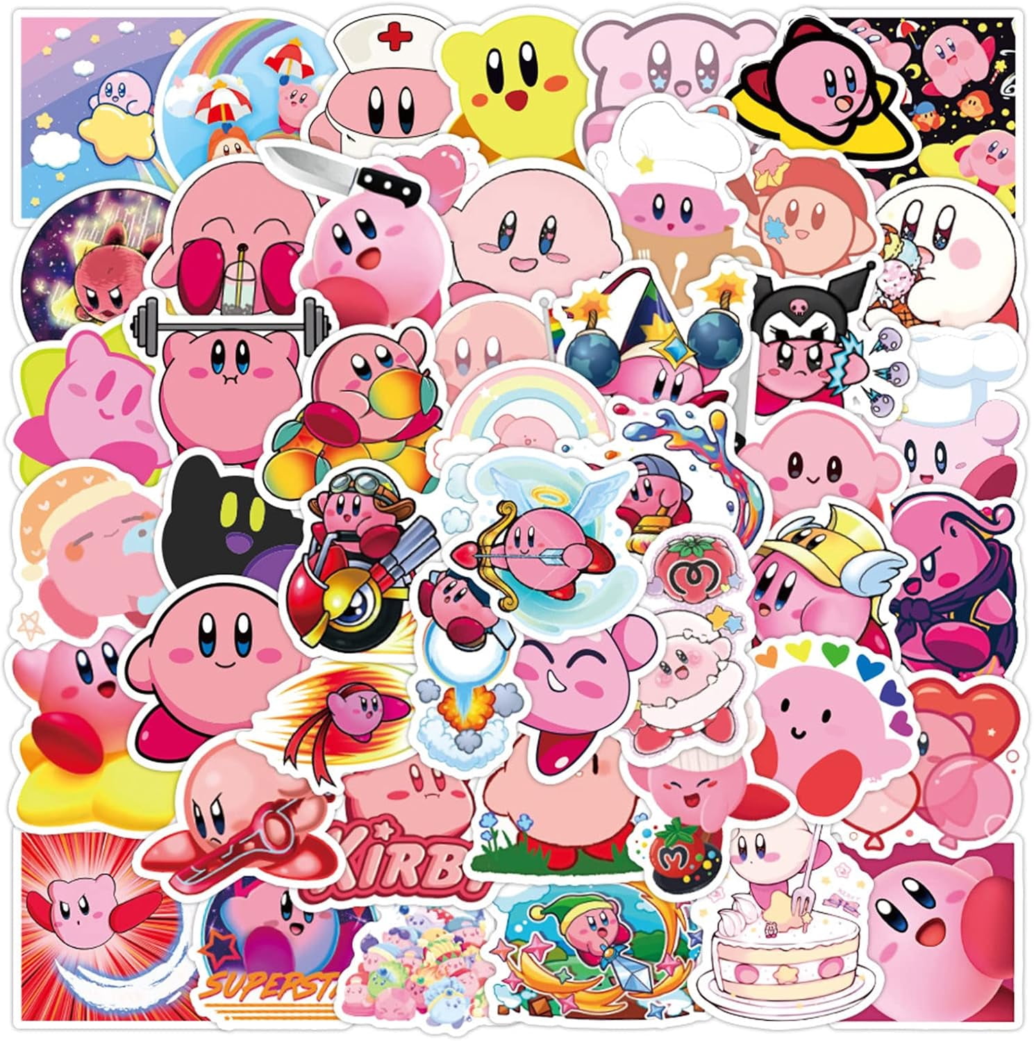 50pcs Cute Cartoon Melody Stickers for Kids Teens, Japanese Cartoon ...
