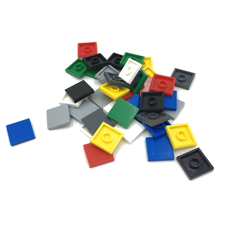 50pcs DIY Building Blocks 2*2 Figure Bricks Ceramic Tile 2x2 ...