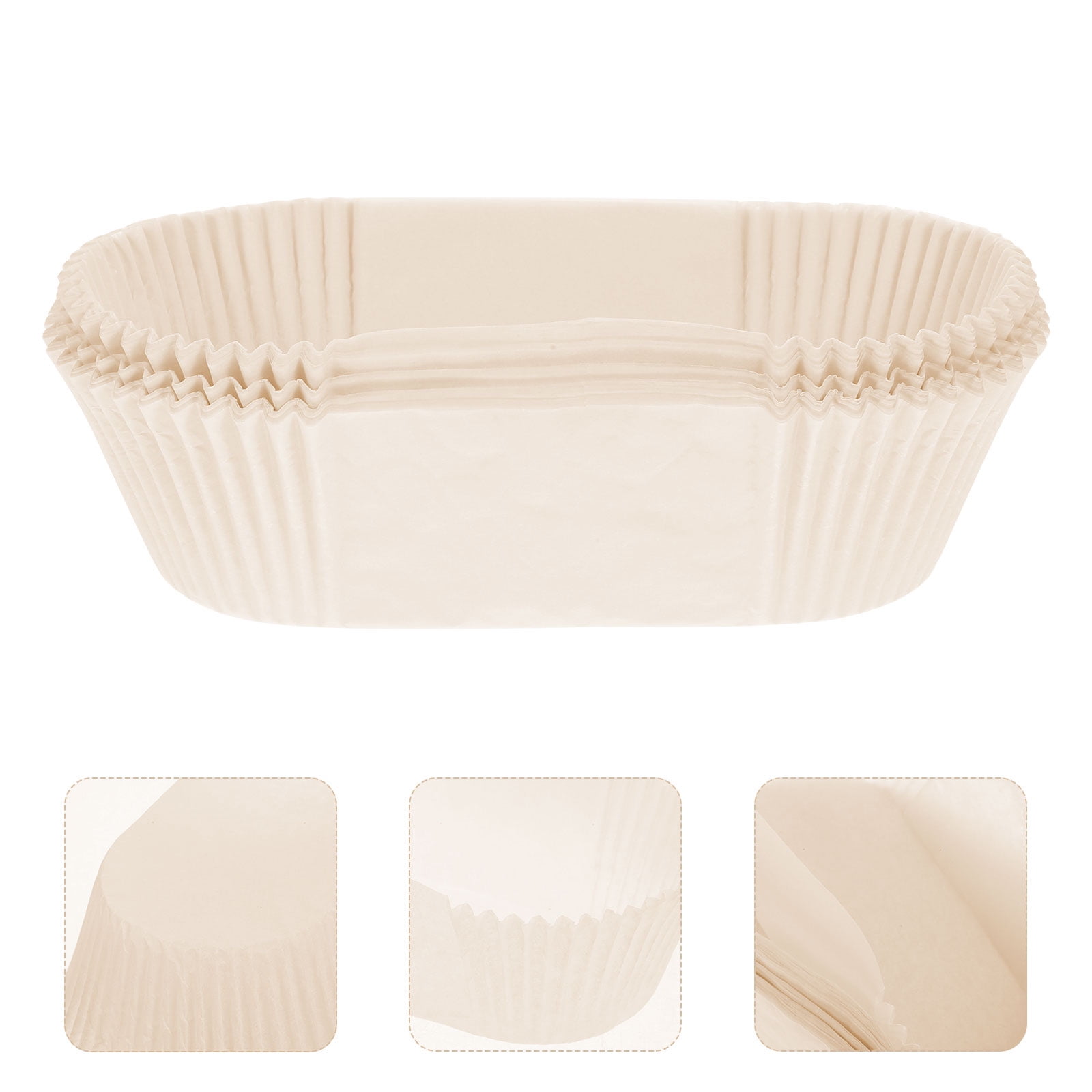 50pcs Disposable Fried Snacks Trays Hot Dog Tray Oil-proof Frying Food ...