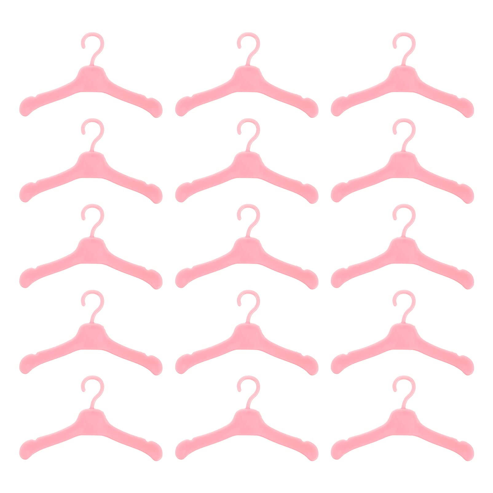 50pcs Doll Hanger Doll Clothes Rack Doll Clothes Holder Hangers for ...