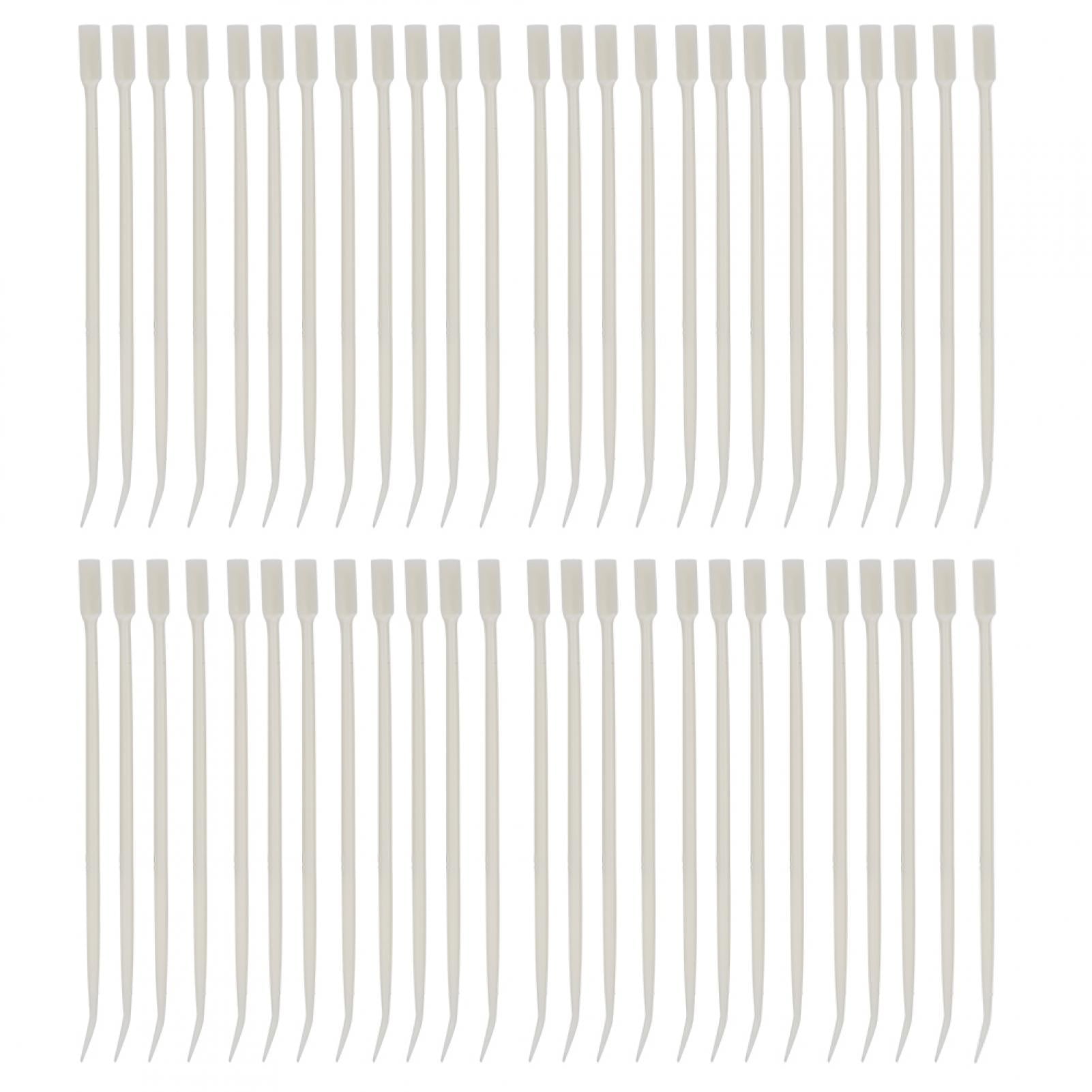 50pcs Double Head Eyelash Perming Applicator Plastic Eye Lash Curling