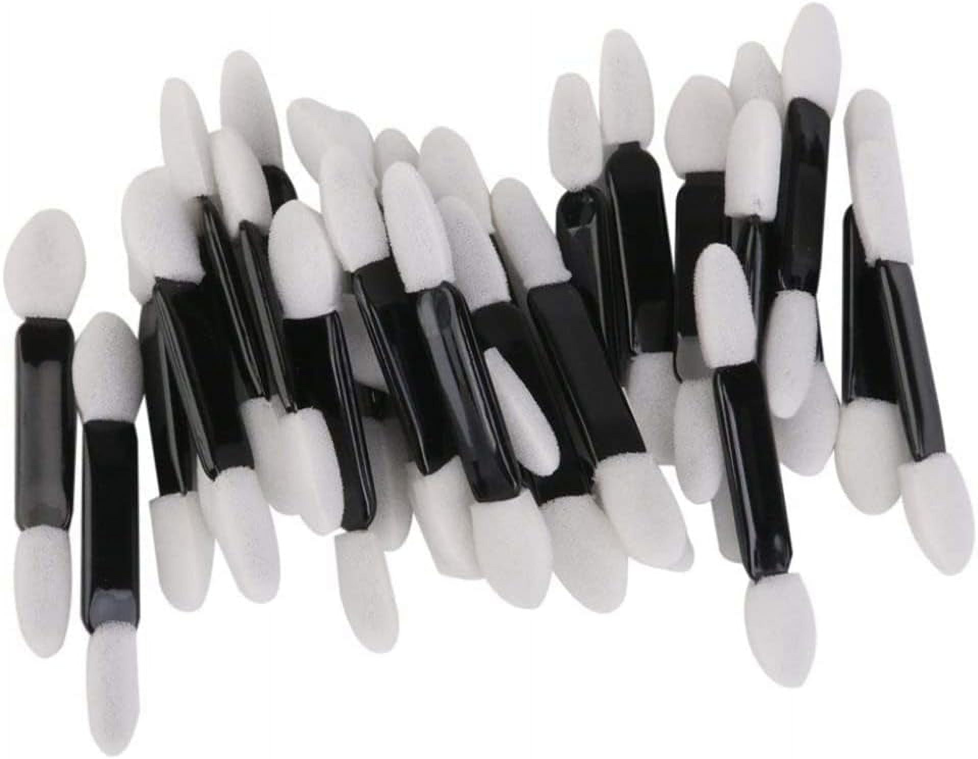 50pcs Double Head Eyeshadow Brushes Applicators Dual Sided Eyeshadow ...