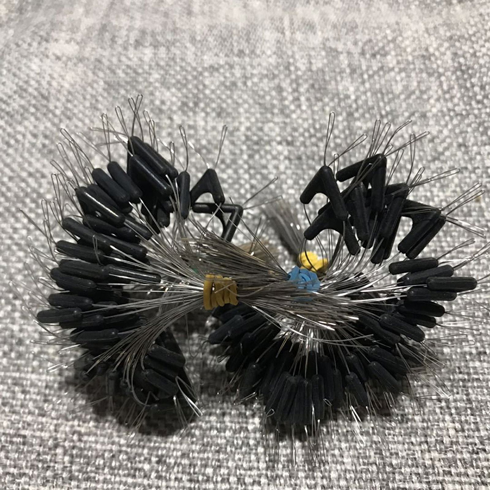 50pcs Double Hooks Contactor Device Line Space Bifurcation Eight Type ...