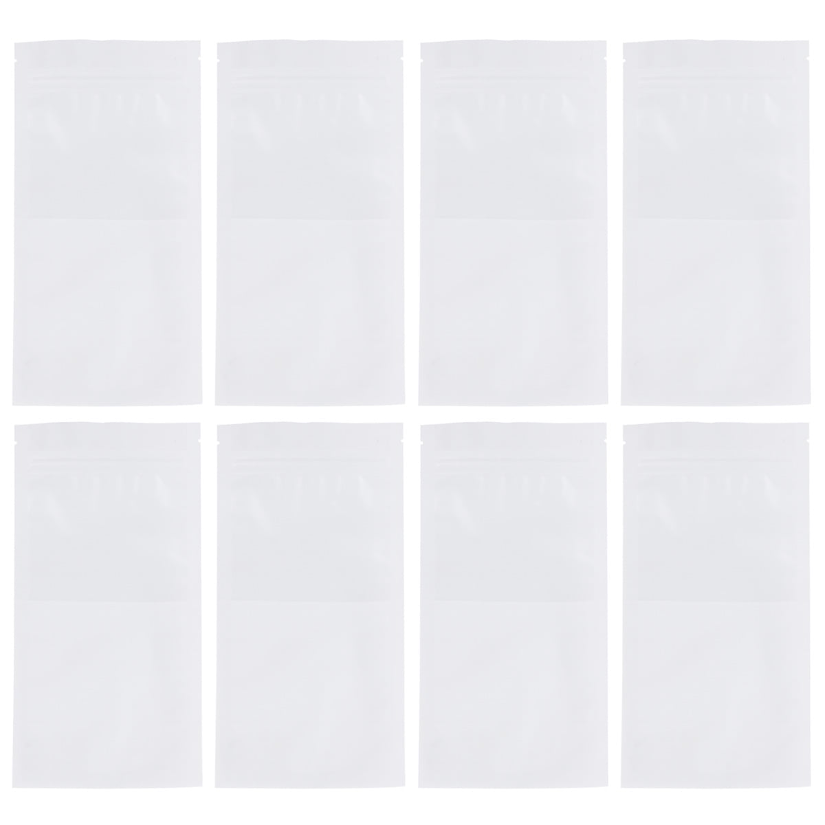 BRIGHTFUFU Beverage Pouches White Rectangular For General Users 50Pack ...