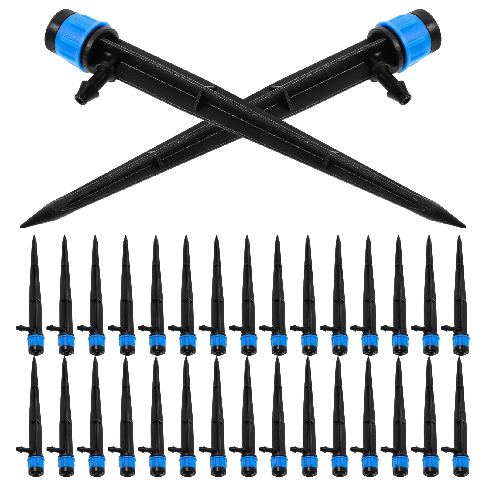 50pcs Drip Irrigation System Parts Drip System Emitters Plastic Drip ...