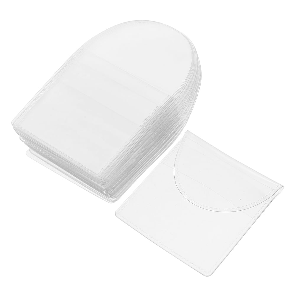 50pcs Durable PVC Coin Sleeves for Collectors Clear Visibility Secure ...