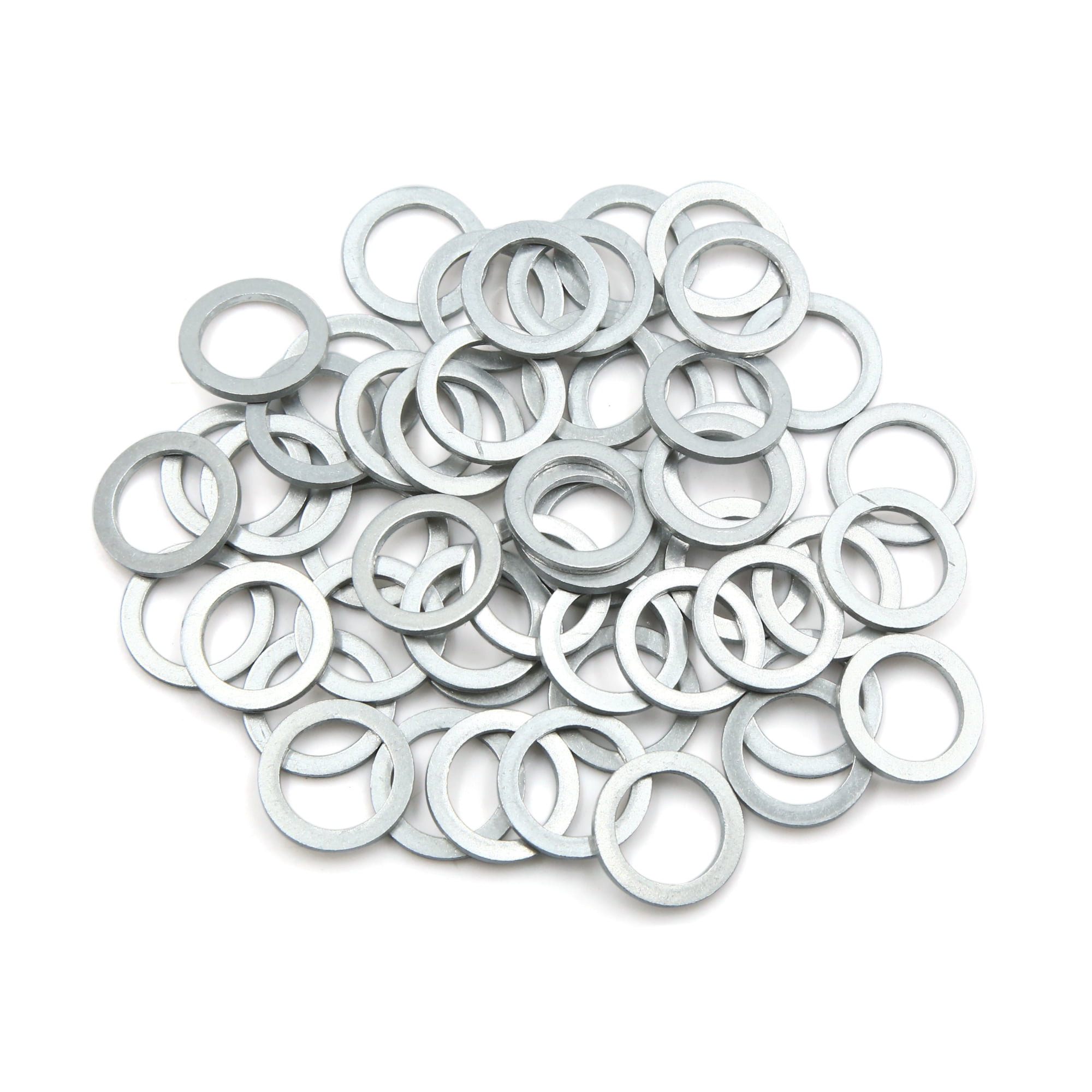 50pcs Engine Oil Crush Washers Drain Plug Gaskets 16mm ID. 22mm OD. for ...