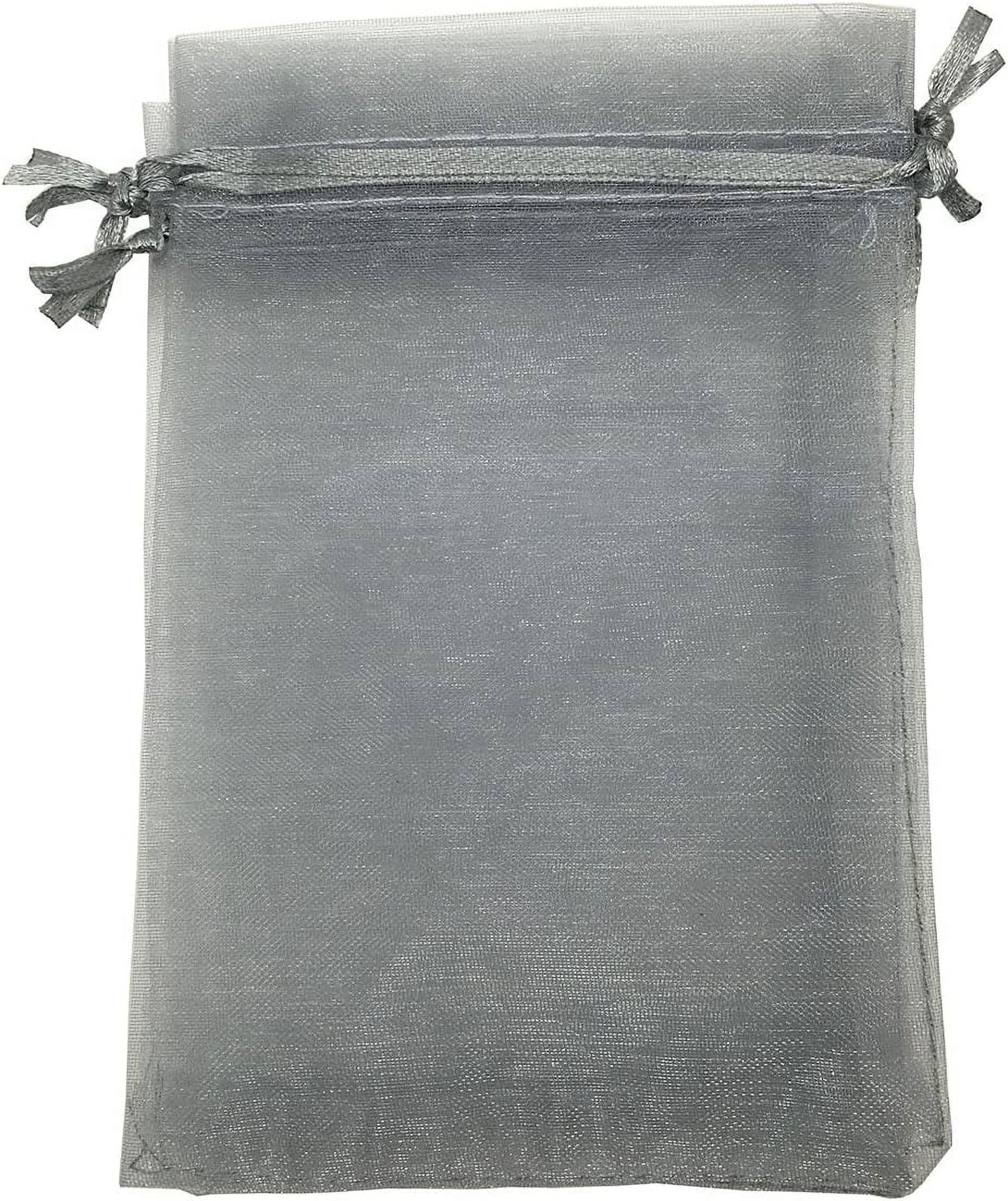50pcs Extra Large Organza Drawstring Bags - 12x16 inch Sheer Favor Bags ...