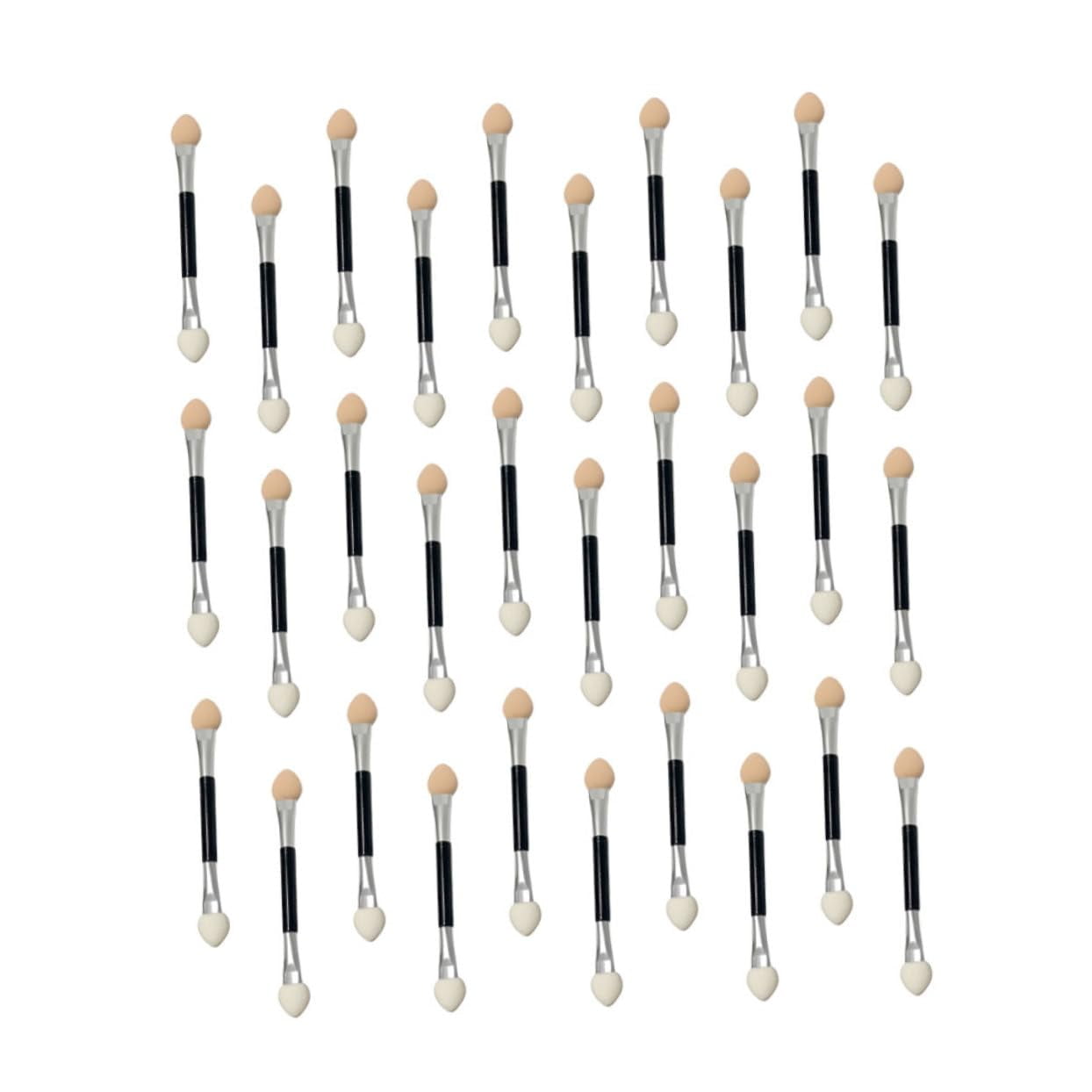 50pcs Eye Makeup Applicators Disposable Dual Sides Eyeshadow Brush ...