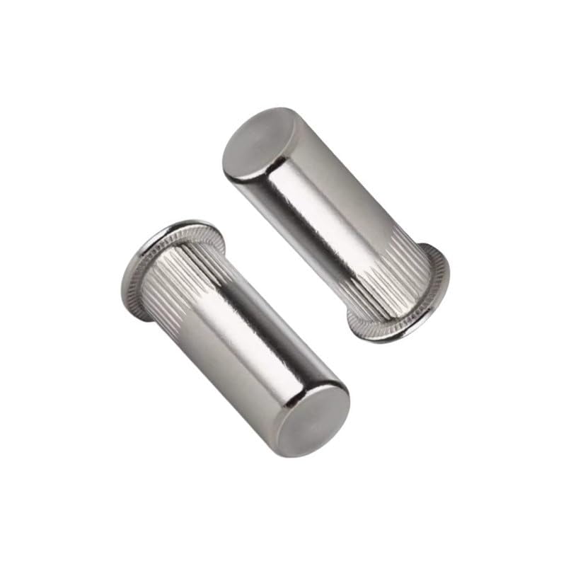 50pcs Flat Head Sealed Rivet Nuts 304 Stainless Steel Blind Closed End ...