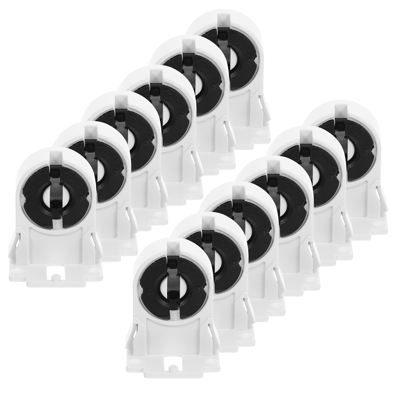 50pcs Fluorescent Tube Light Socket Holder Lamp Tube Holder Tube Light ...