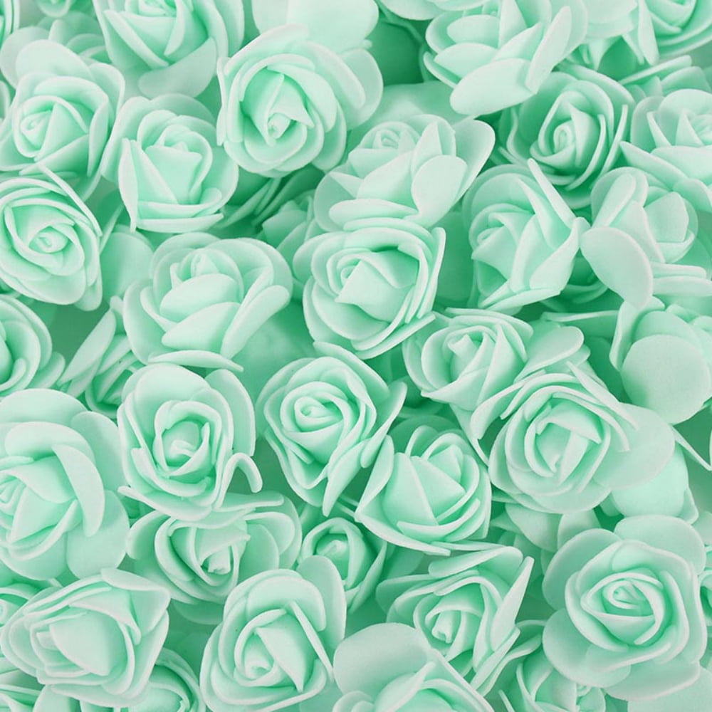 50pcs Foam Flowers Bulk, Artificial Flowers Foam Roses for Crafts, DIY ...